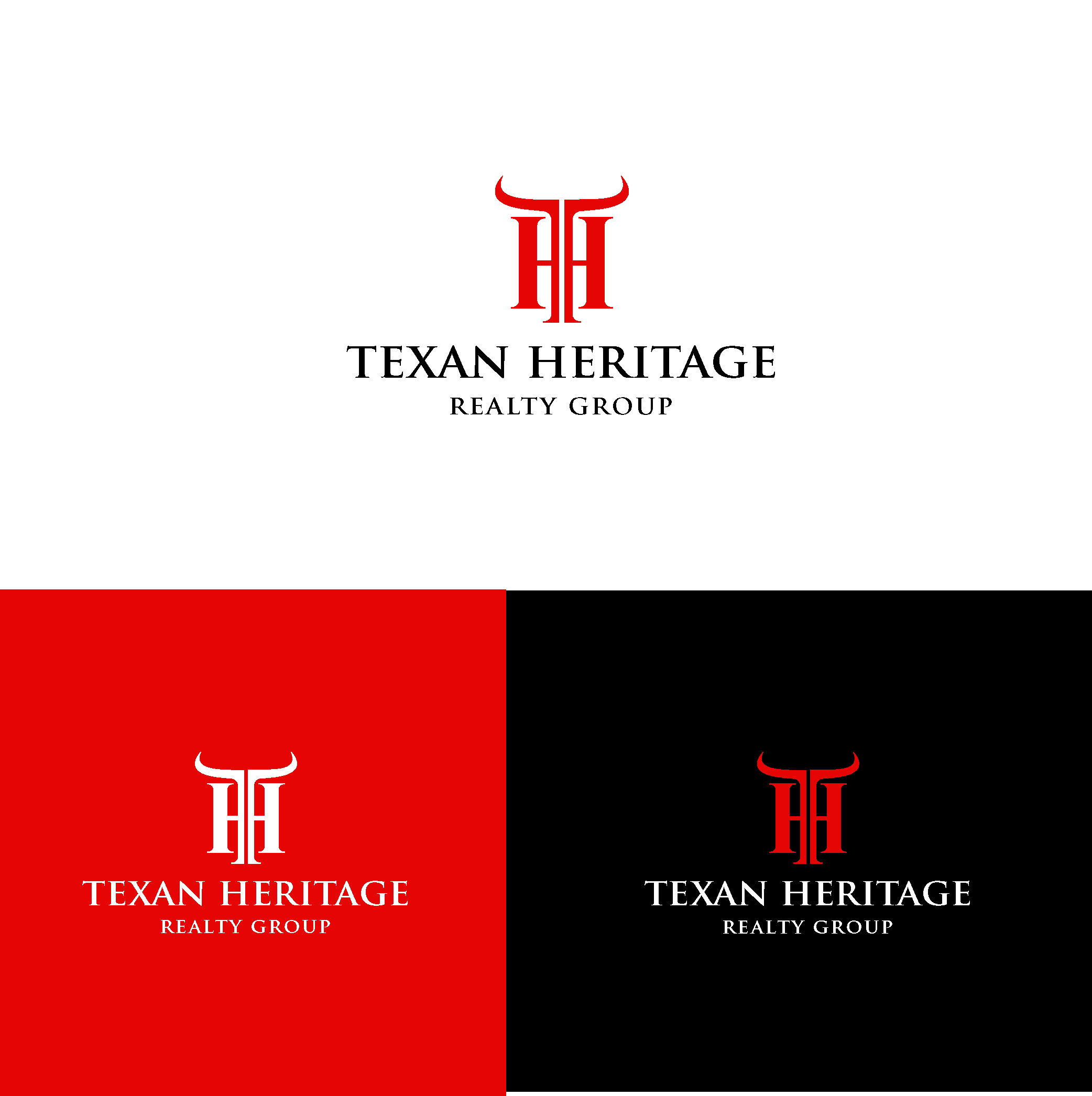 Serious, Upmarket, Real Estate Logo Design for Texan Heritage Realty ...