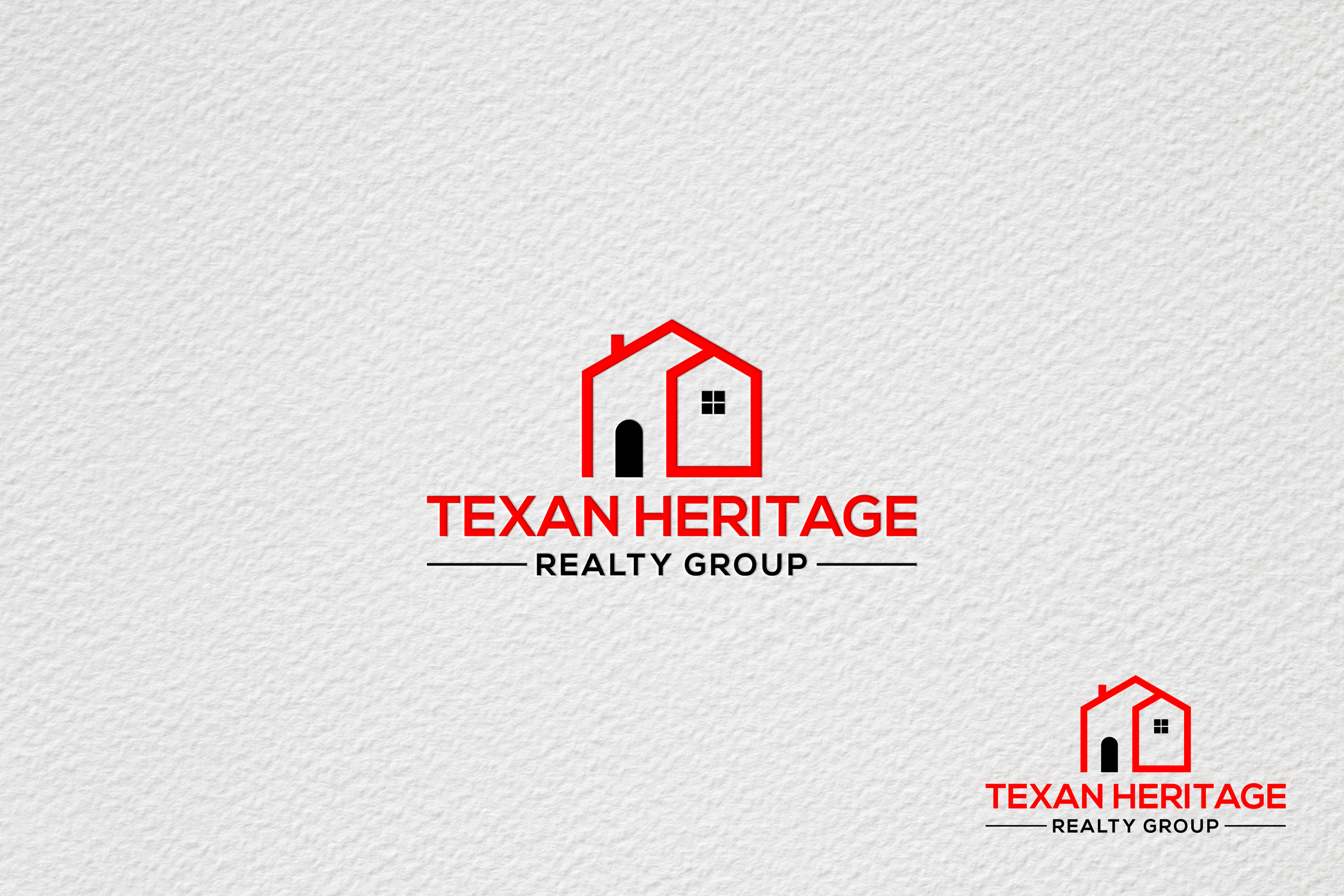 Serious, Upmarket, Real Estate Logo Design for Texan Heritage Realty ...