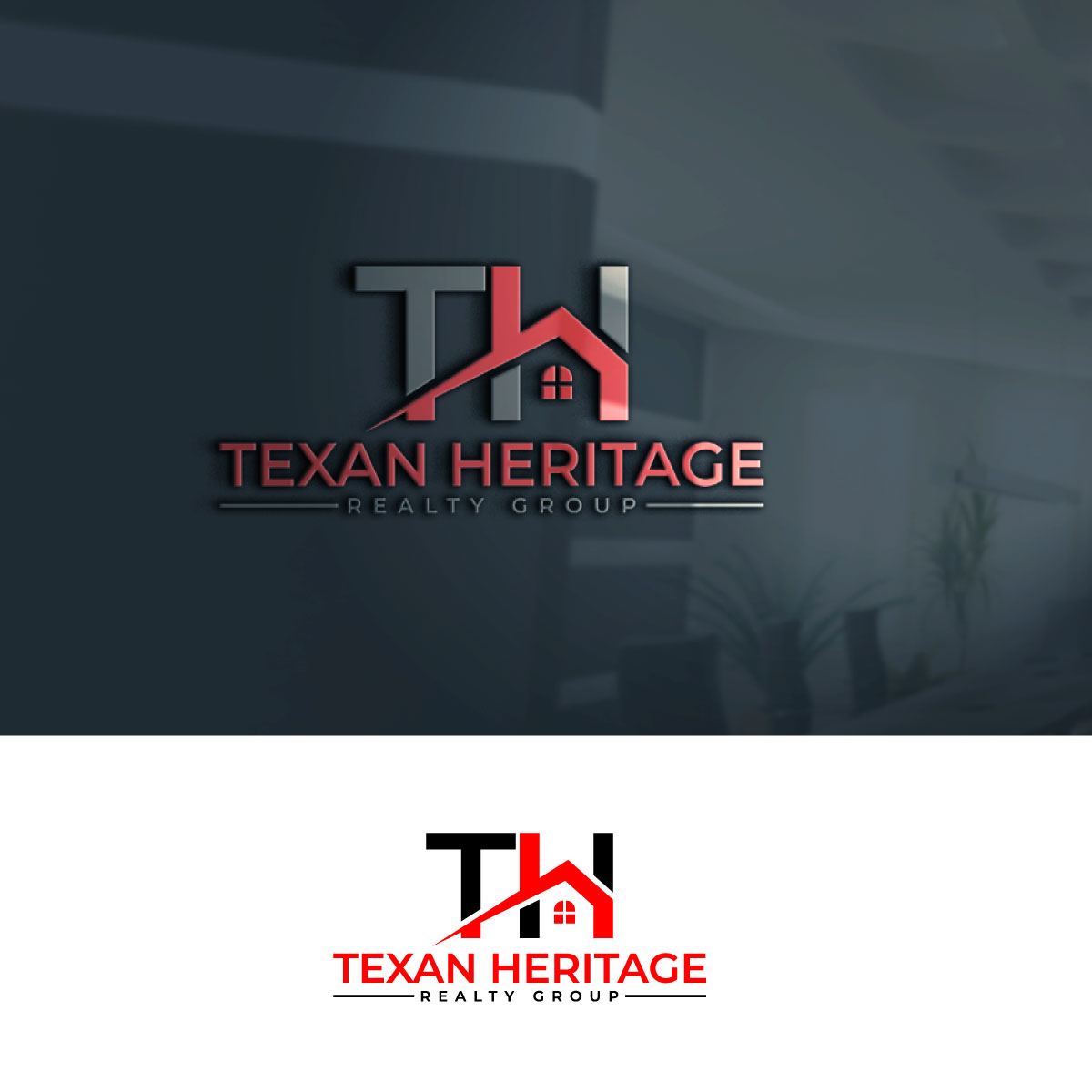Serious, Upmarket, Real Estate Logo Design for Texan Heritage Realty ...