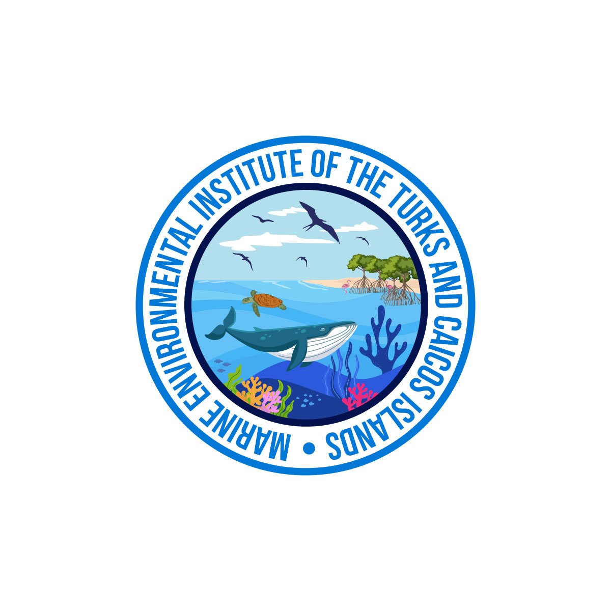 Logo Design for Marine Environmental Institute of the Turks and Caicos ...