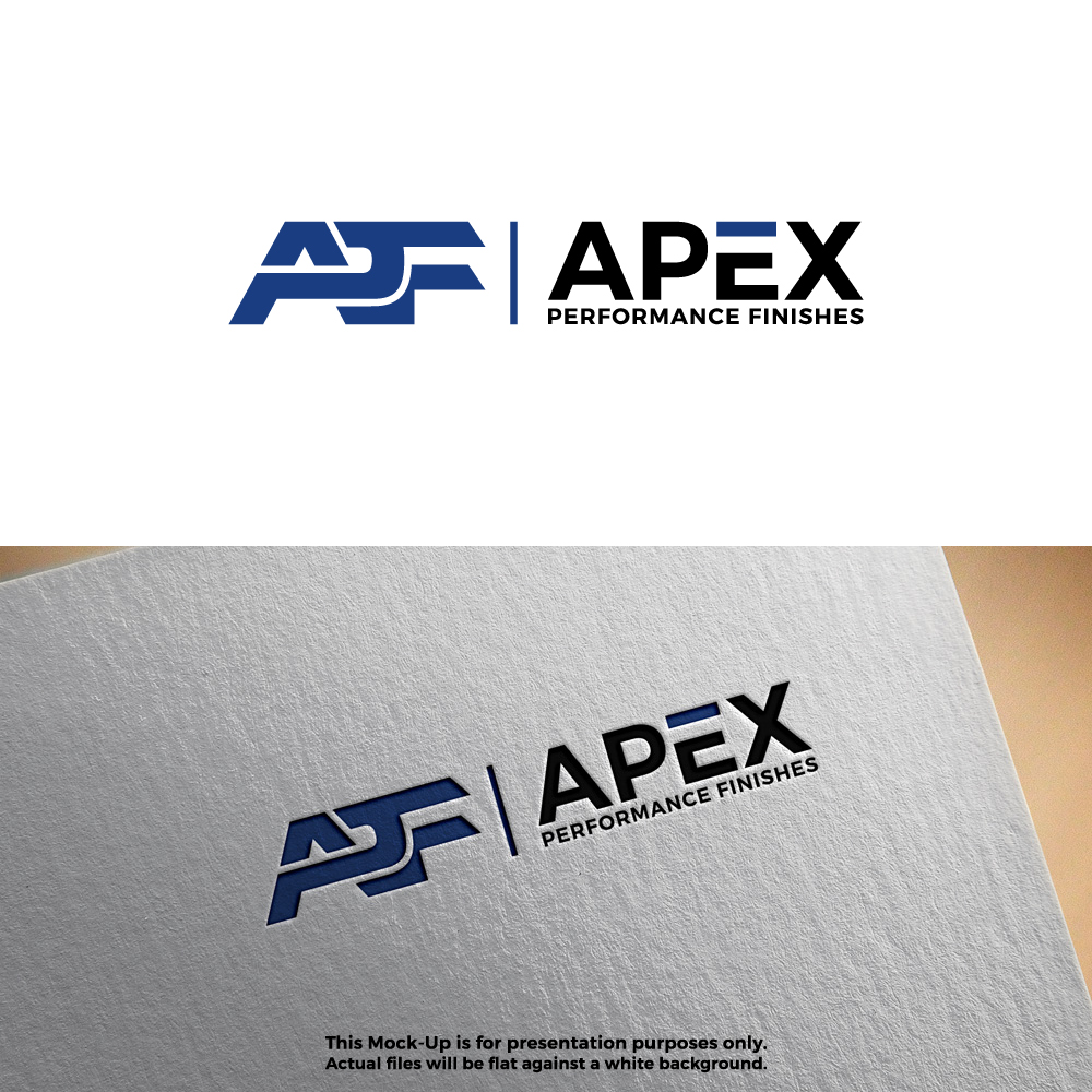 Modern, Professional Logo Design for APF Apex Performance Finishes by ...