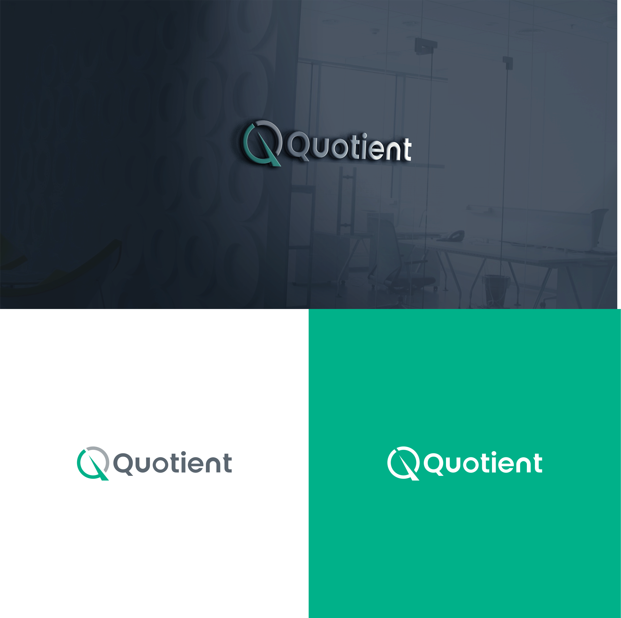 Personable, Conservative Logo Design for Quotient by AFANT™ | Design ...
