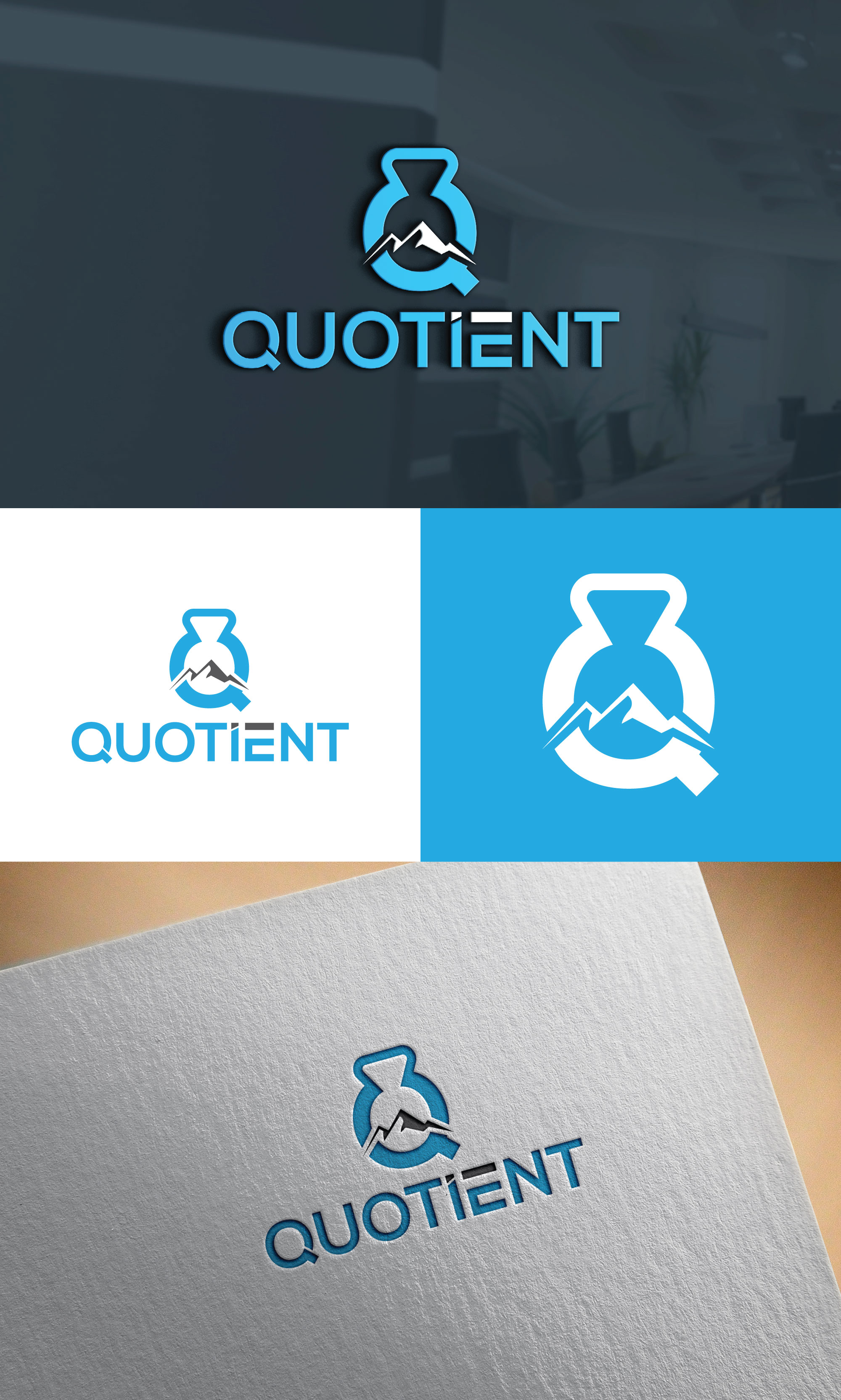 Personable, Conservative Logo Design for Quotient by nur321 | Design ...