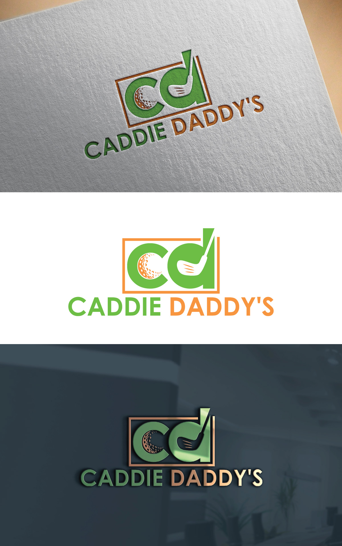Bold, Modern, Golf Entertainment, Driving Range, Bar, Restaurant Logo ...
