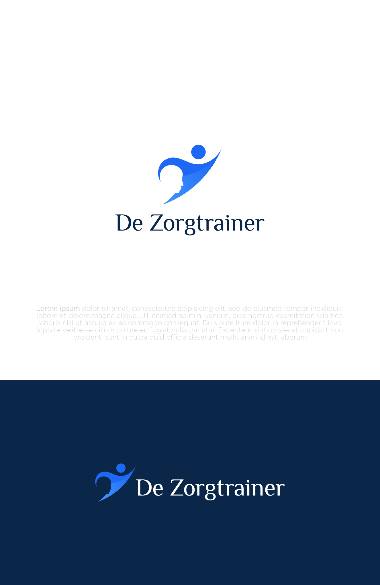 Modern, Elegant, Mental Healthcare Logo Design for De Zorgtrainer by ...
