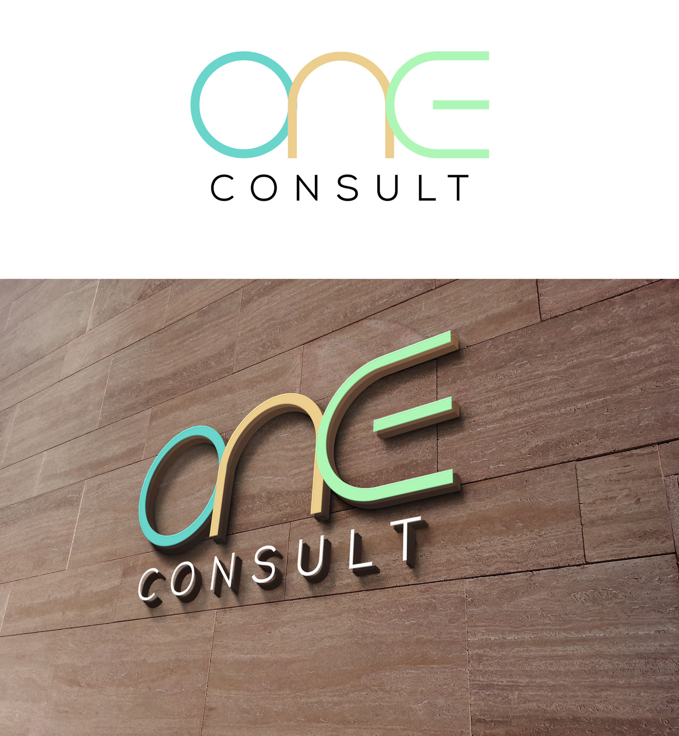 Logo Design for One consult by wdesigner2 | Design #32992289