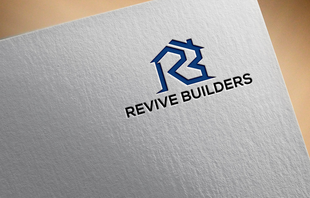 Logo Design for Revive Builders by Ahasanu | Design #32959516