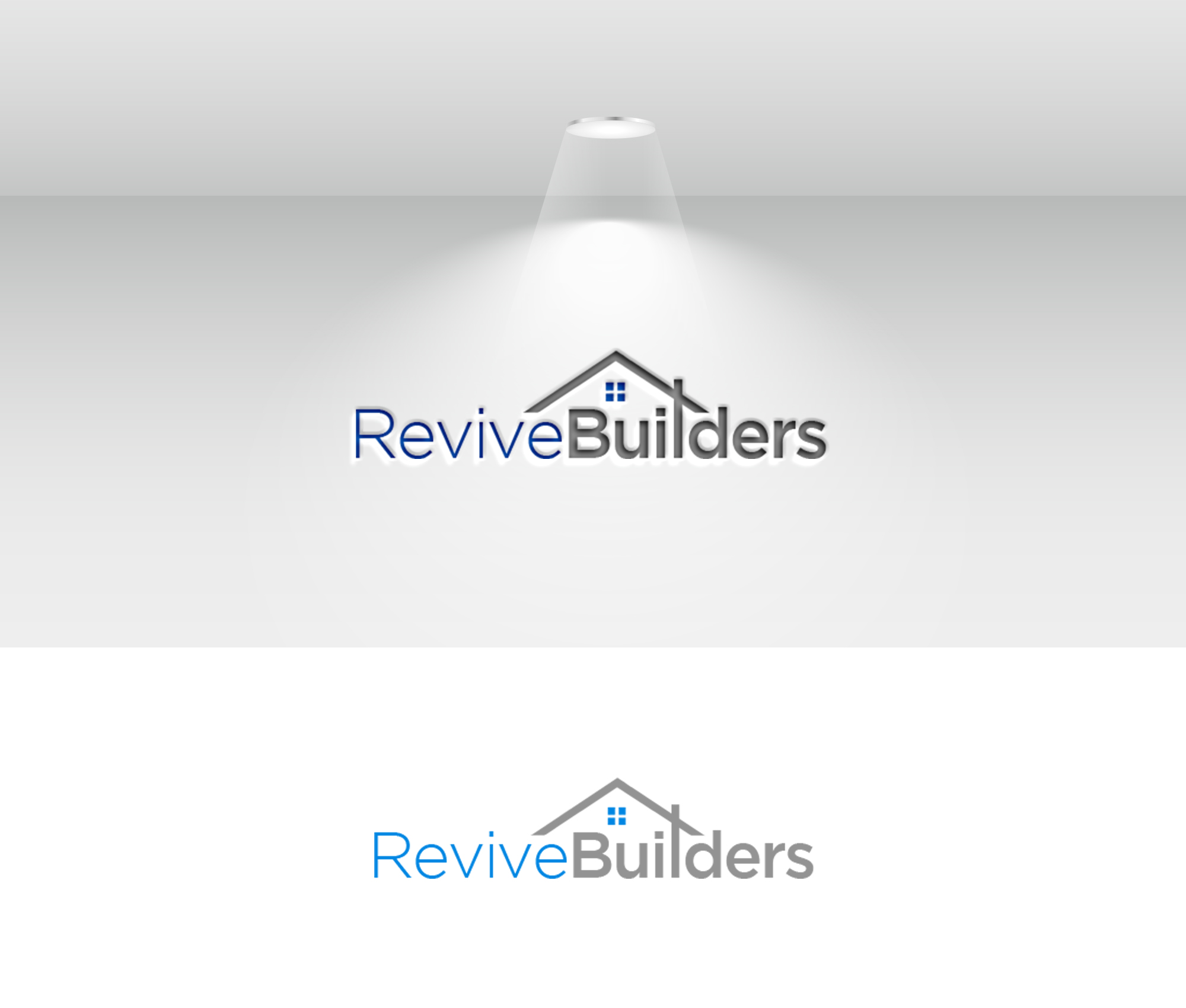 Logo Design for Revive Builders by Haaby | Design #32951131