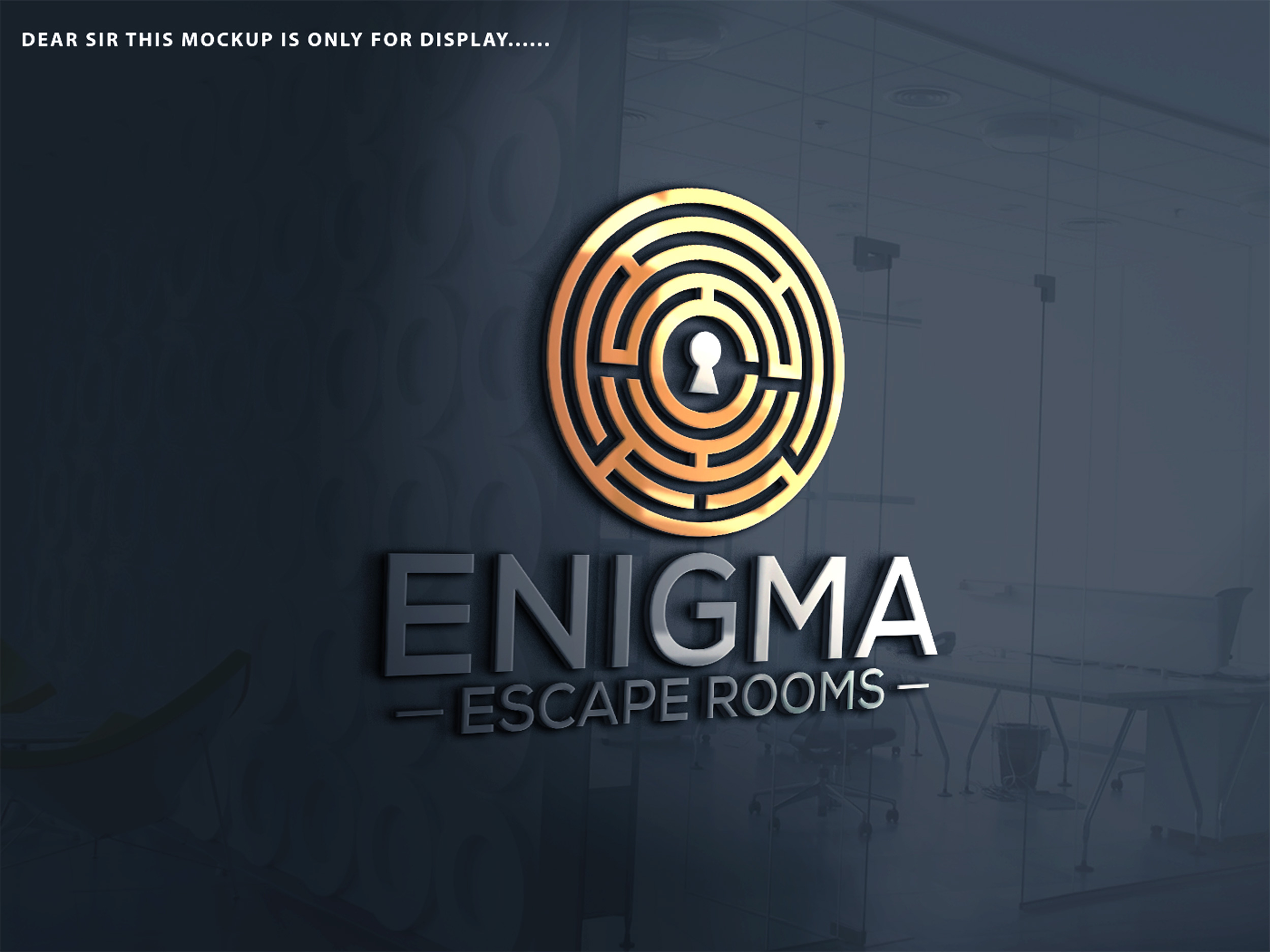 Playful, Elegant, Escape Rooms / Entertainment Logo Design for Enigma ...