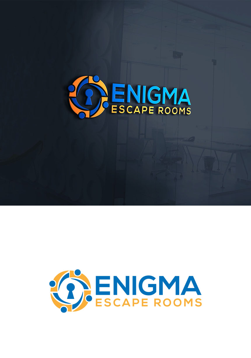 Playful, Elegant, Escape Rooms / Entertainment Logo Design for Enigma ...