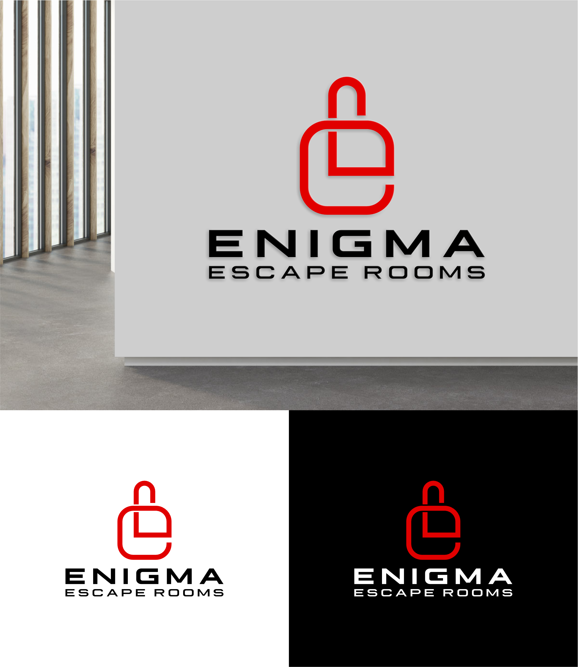Playful, Elegant, Escape Rooms / Entertainment Logo Design for Enigma ...