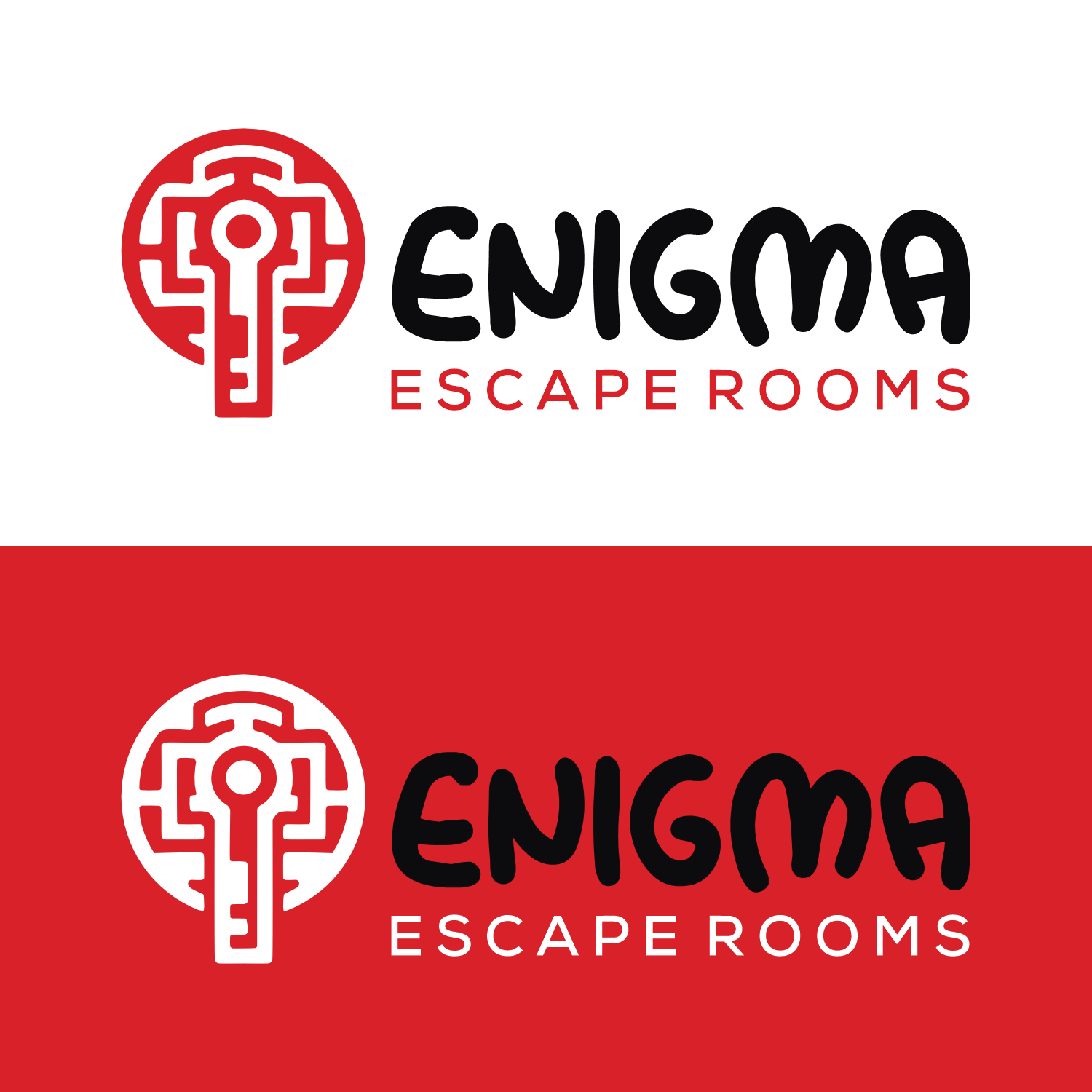 Playful, Elegant, Escape Rooms / Entertainment Logo Design for Enigma ...