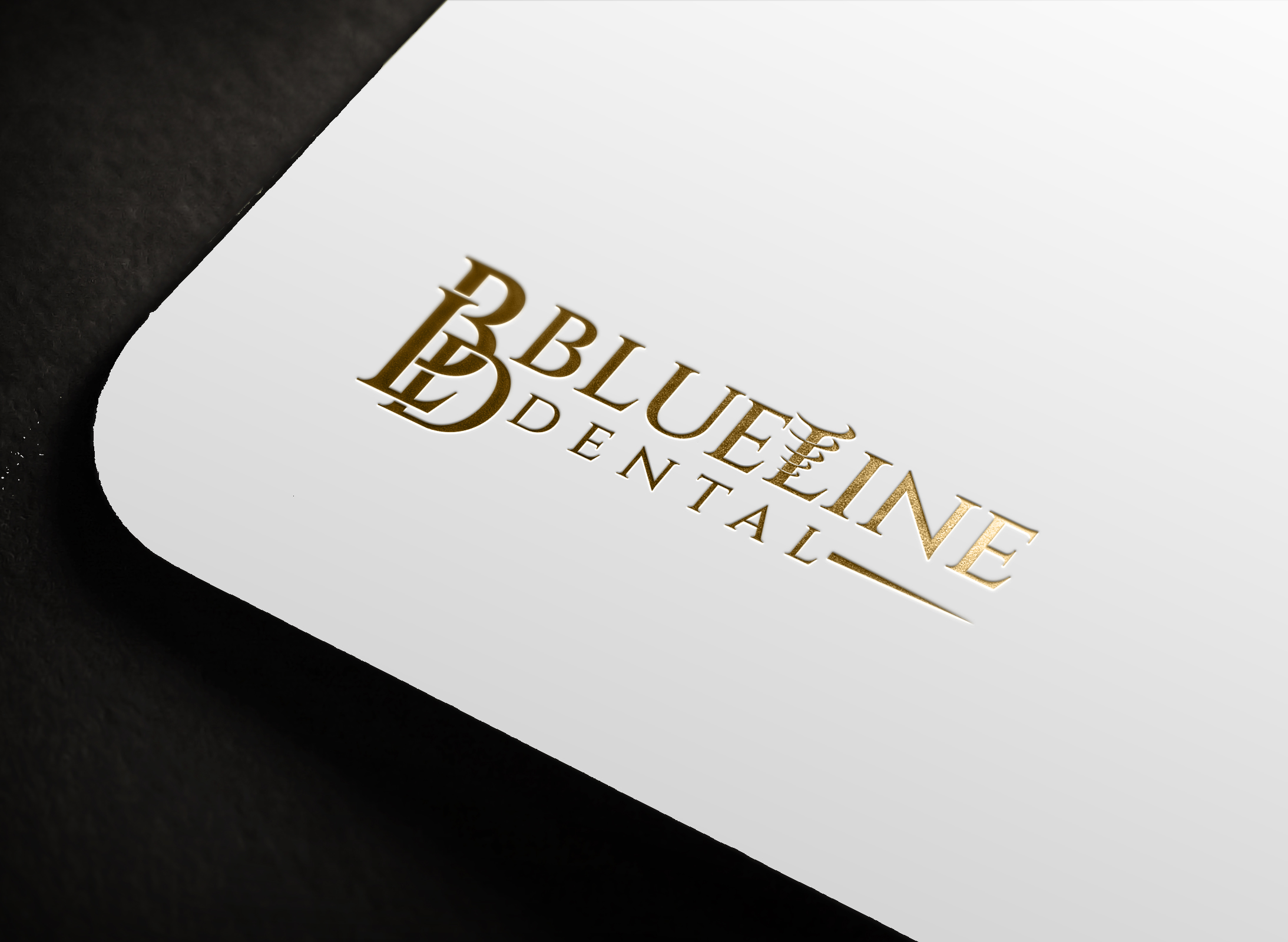 Logo Design for blue line dental by toooo_design | Design #32954749