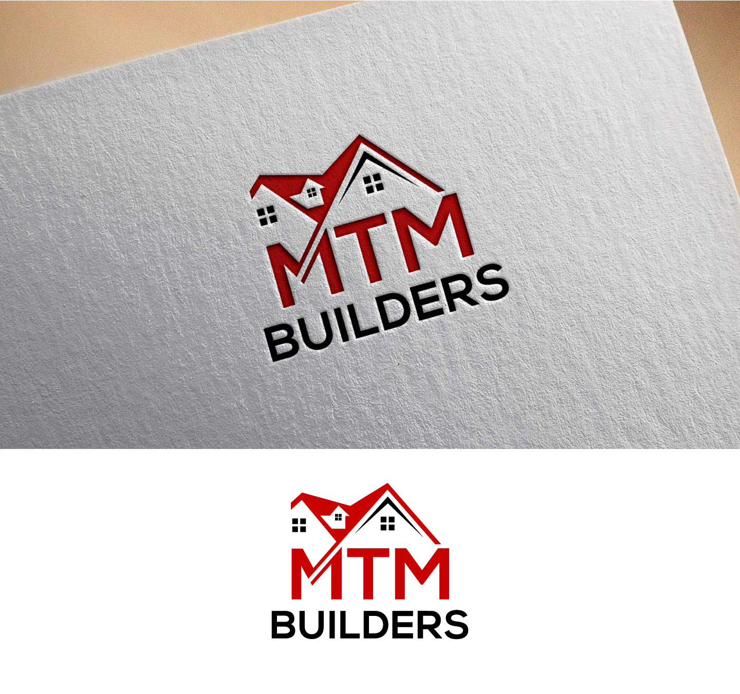 Bold, Serious, Construction Logo Design for MTM Builders by humaun3114 ...