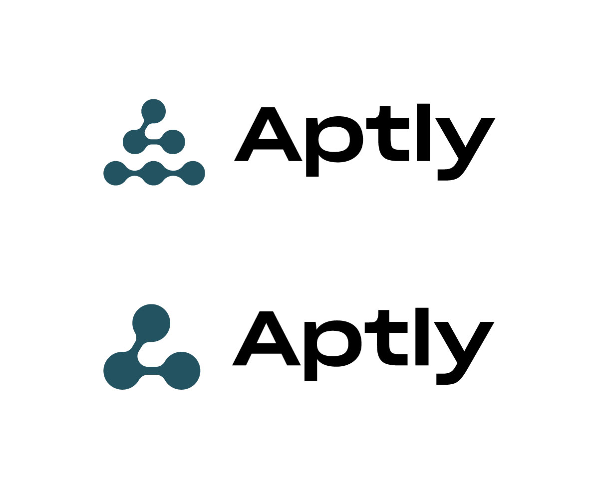 Modern, Serious, Enterprise software Logo Design for Aptly by oscar ...