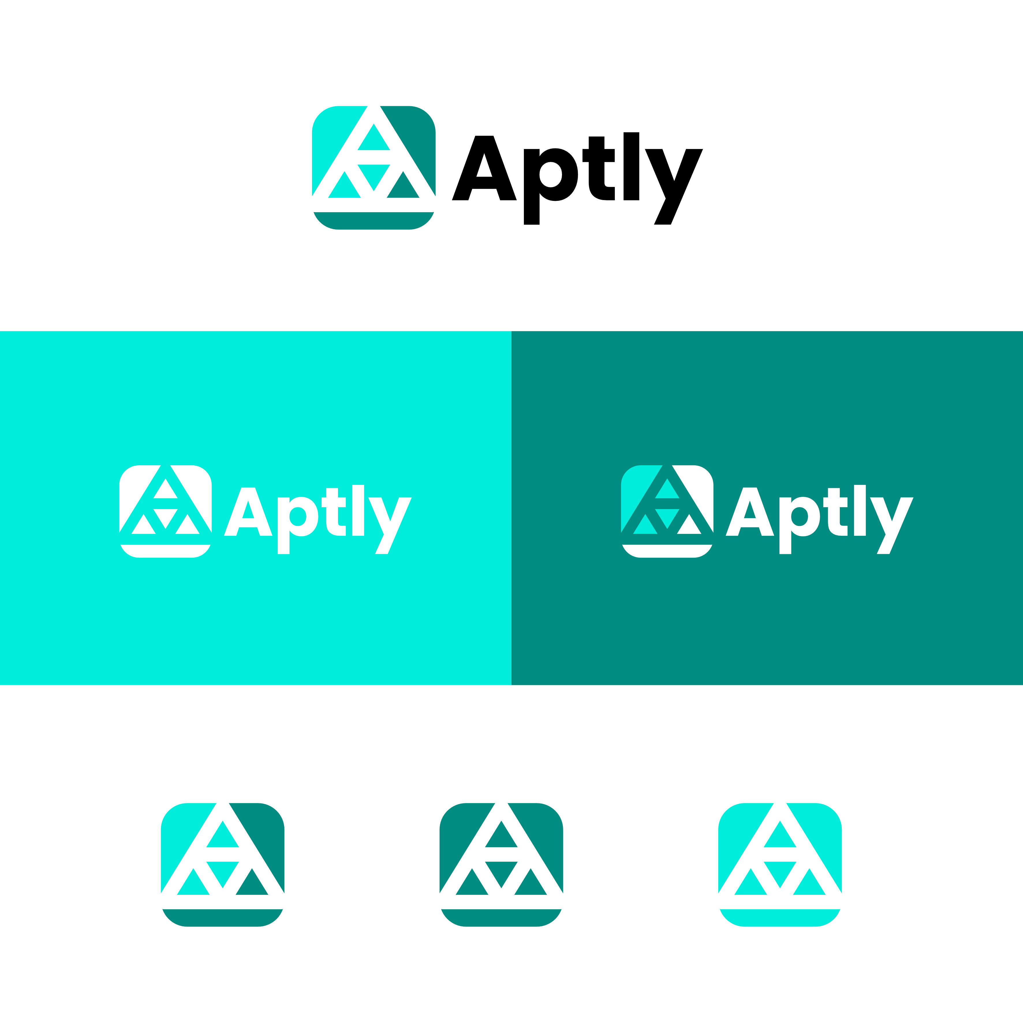 Modern, Serious, Enterprise software Logo Design for Aptly by LazyArt ...