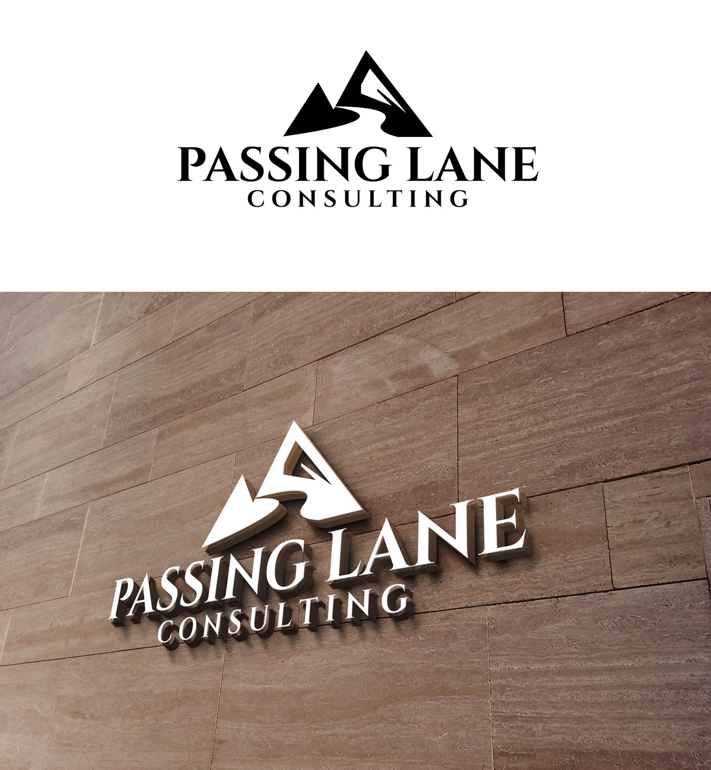 Bold, Serious, Non profit fundraising consulting Logo Design for Passing Lane Consulting by ...