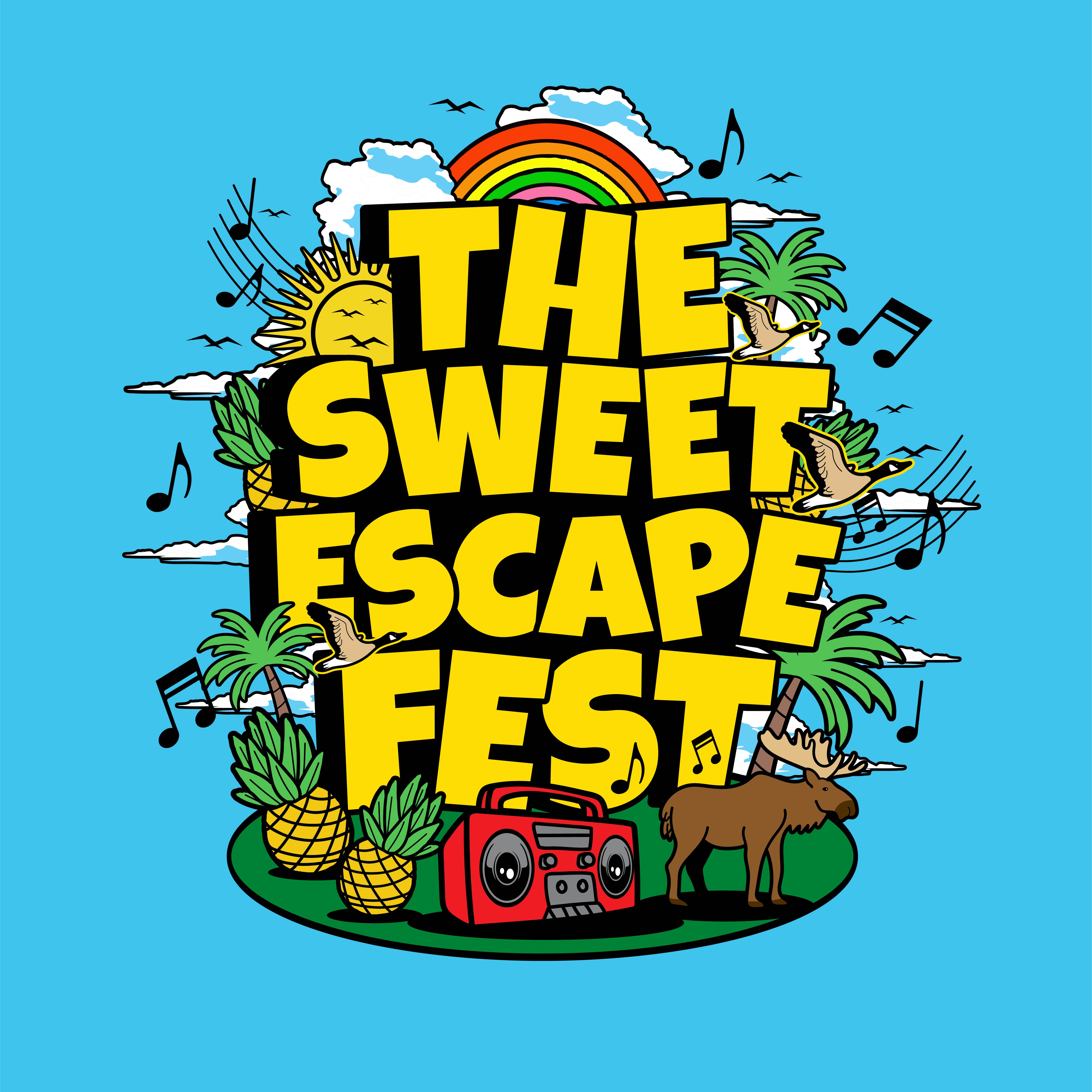 Elegant, Playful, Entertainment, Festival Logo Design for SWEET ESCAPE ...