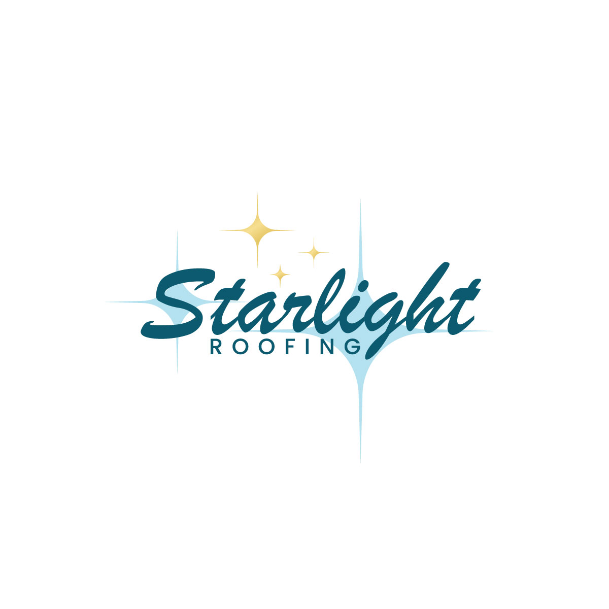 Logo Design for STARLIGHT ROOFING by Roland C | Design #33004309