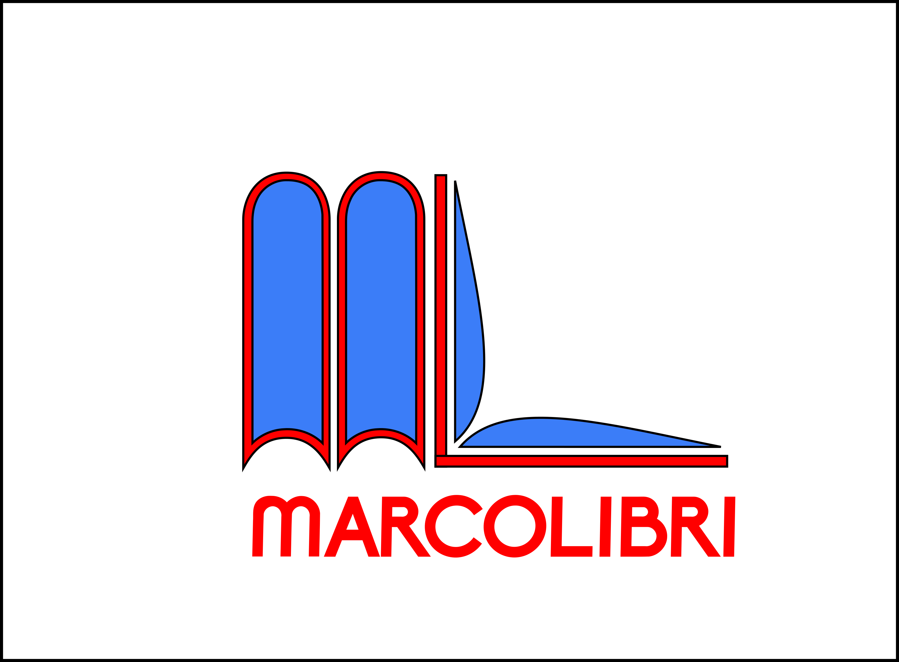 Serious, Elegant, Books Logo Design for MARCOLIBRI by LD | Design #32984588