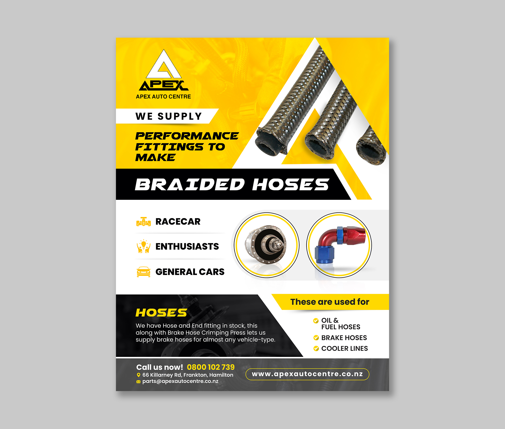 Elegant, Playful Flyer Design for a Company by debdesign | Design #33204968