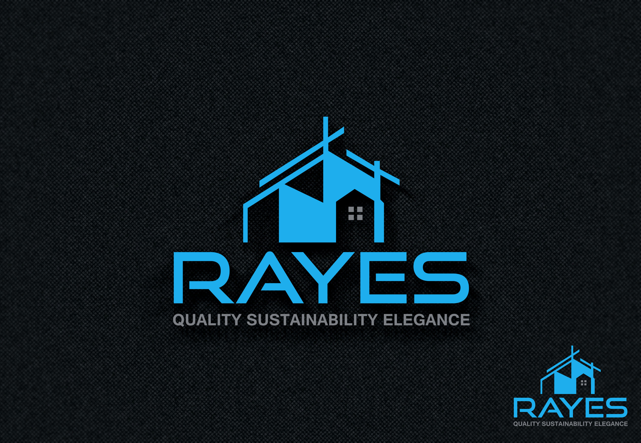 Logo Design for RAYES QUALITY SUSTAINABILITY ELEGANCE by pure 2 ...
