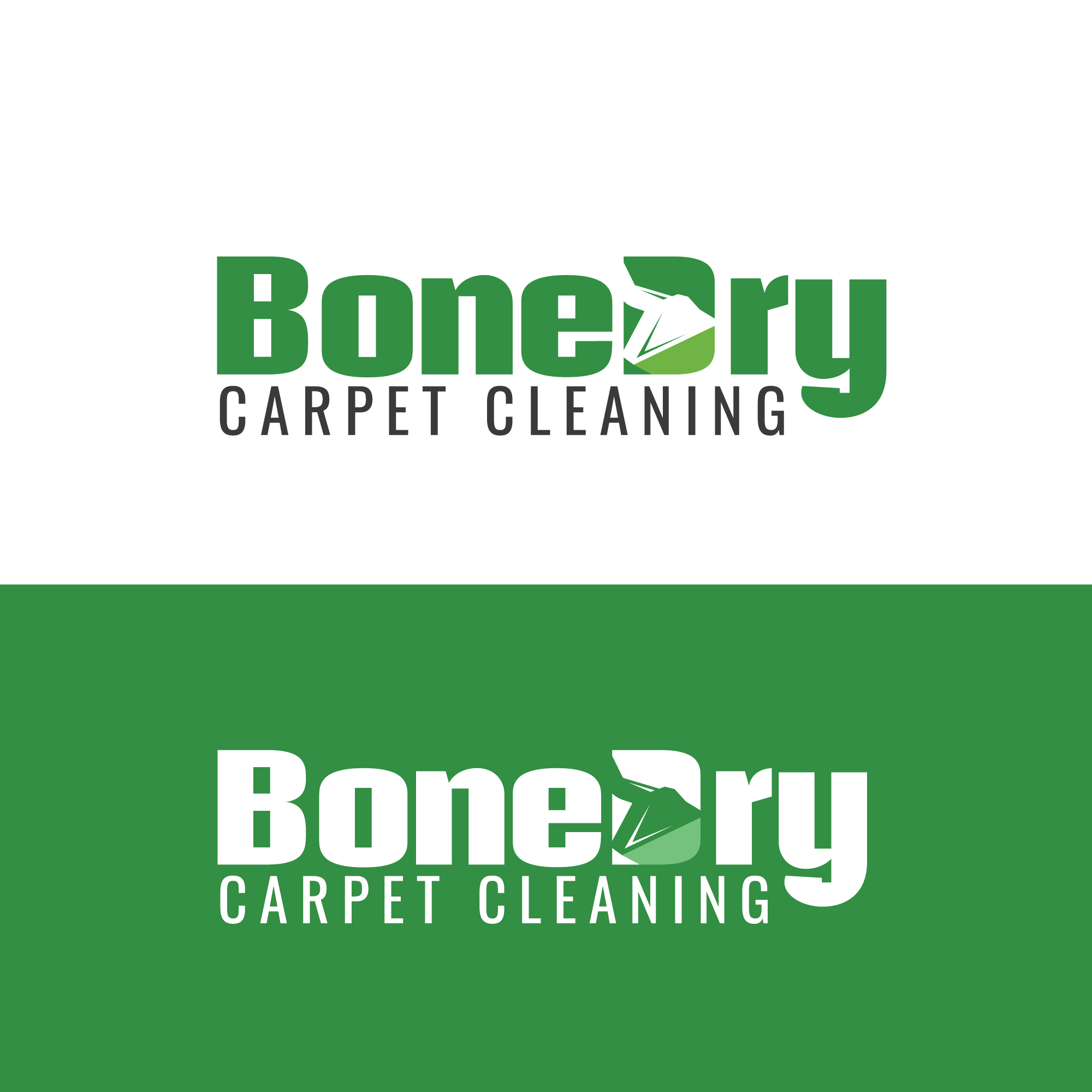 Playful, Bold, Carpet cleaning Logo Design for Bone Dry Carpet Cleaning ...