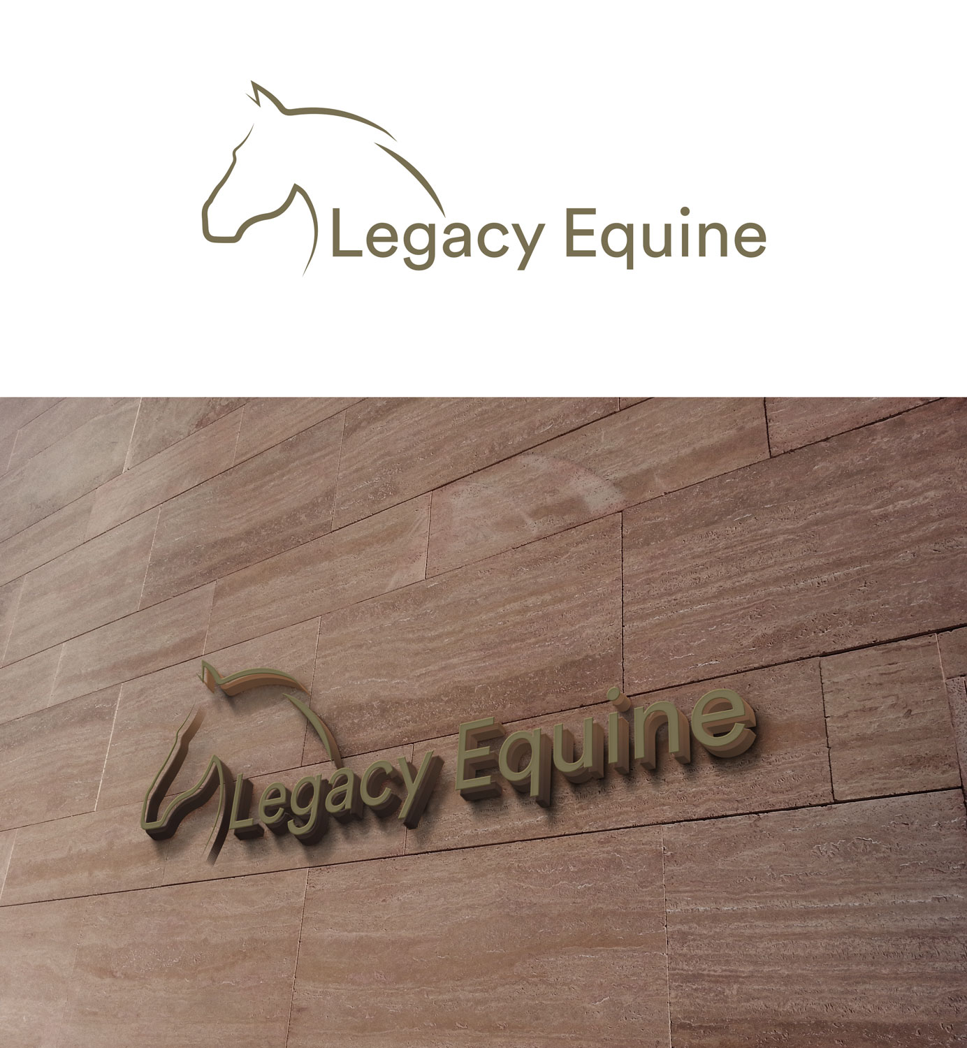 Conservative, Traditional, Equine, Ranch Logo Design for Legacy Equine ...