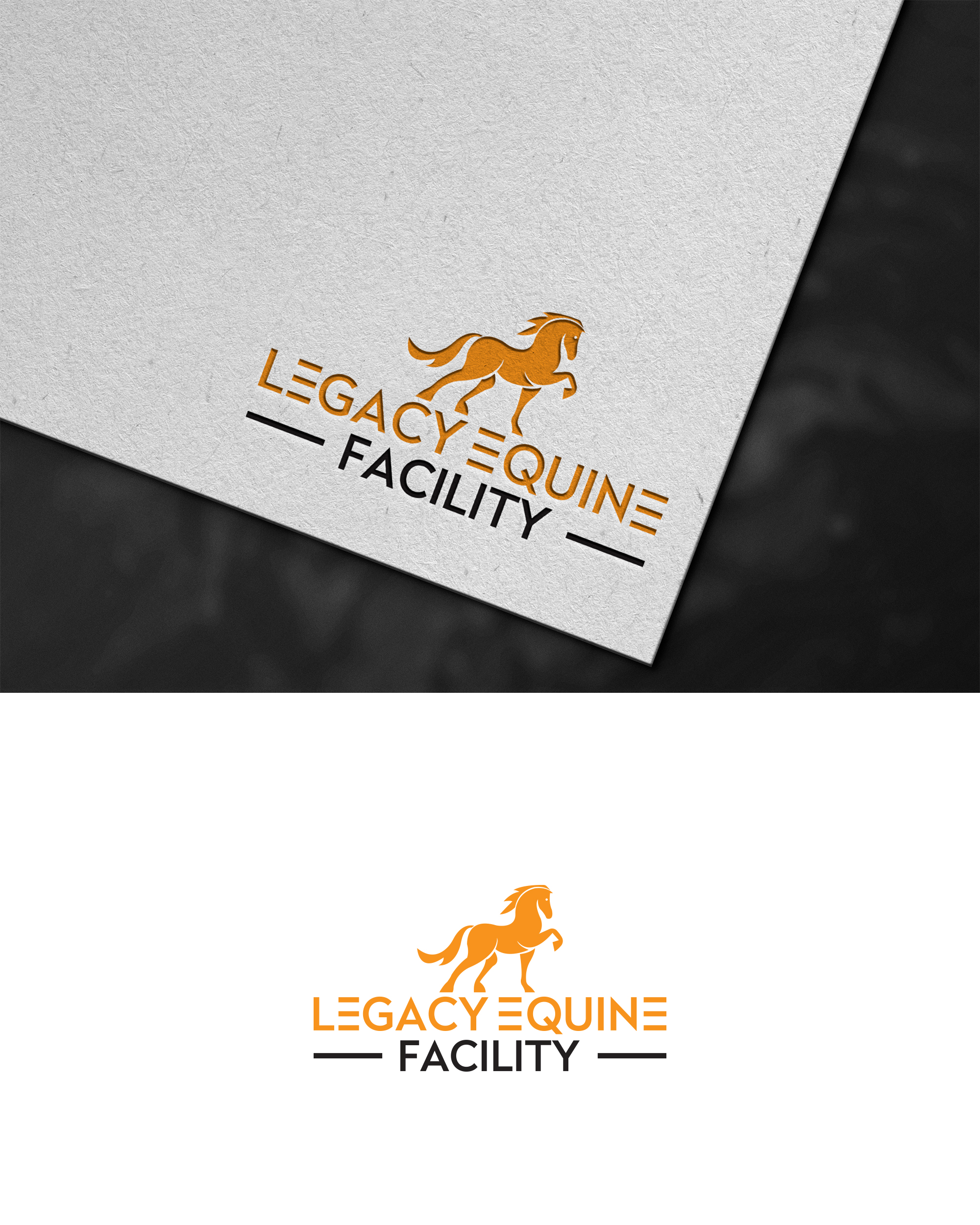 Conservative, Traditional, Equine, Ranch Logo Design for Legacy Equine ...
