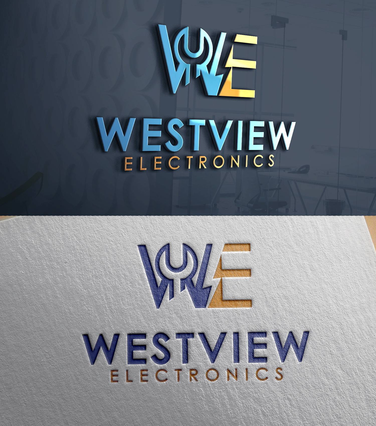Modern, Professional, Technology Logo Design for WE by 24ksunny ...