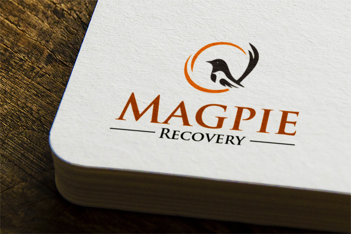 Elegant, Playful, Recovery Services Logo Design for Magpie Recovery by ...