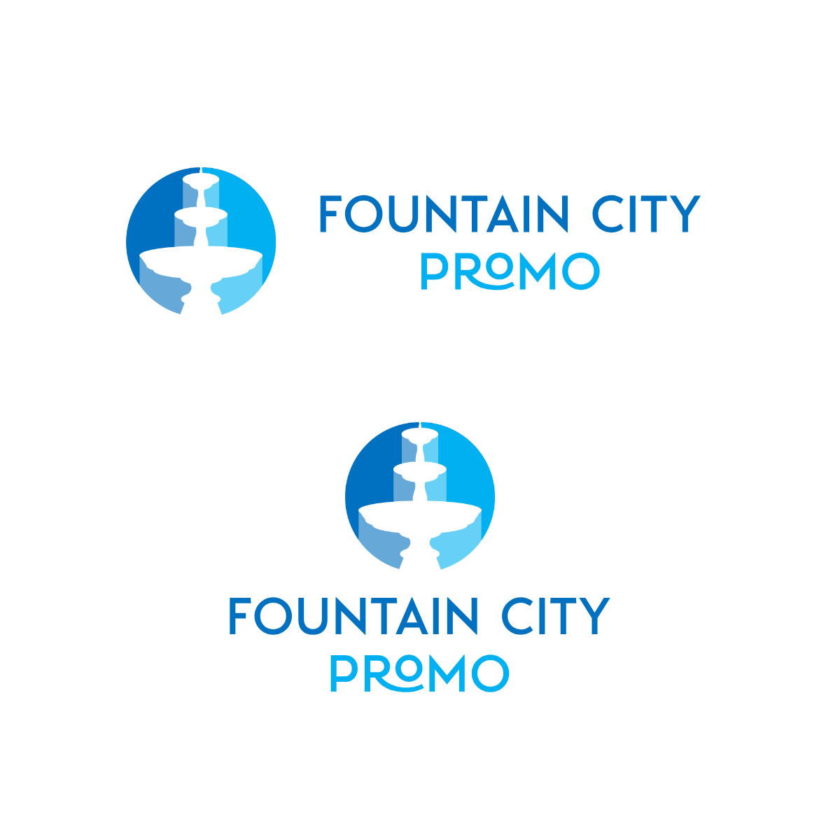 Elegant, Playful Logo Design for Fountain City Promo by marksolu ...