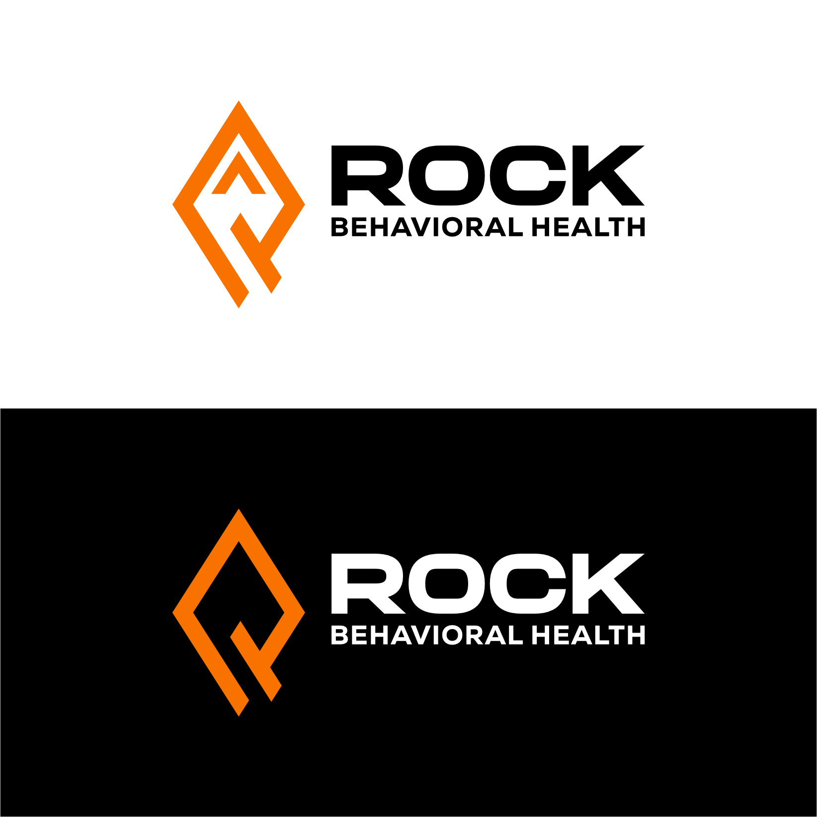 Serious, Modern, Behavioral Health Logo Design for Rock Behavioral ...