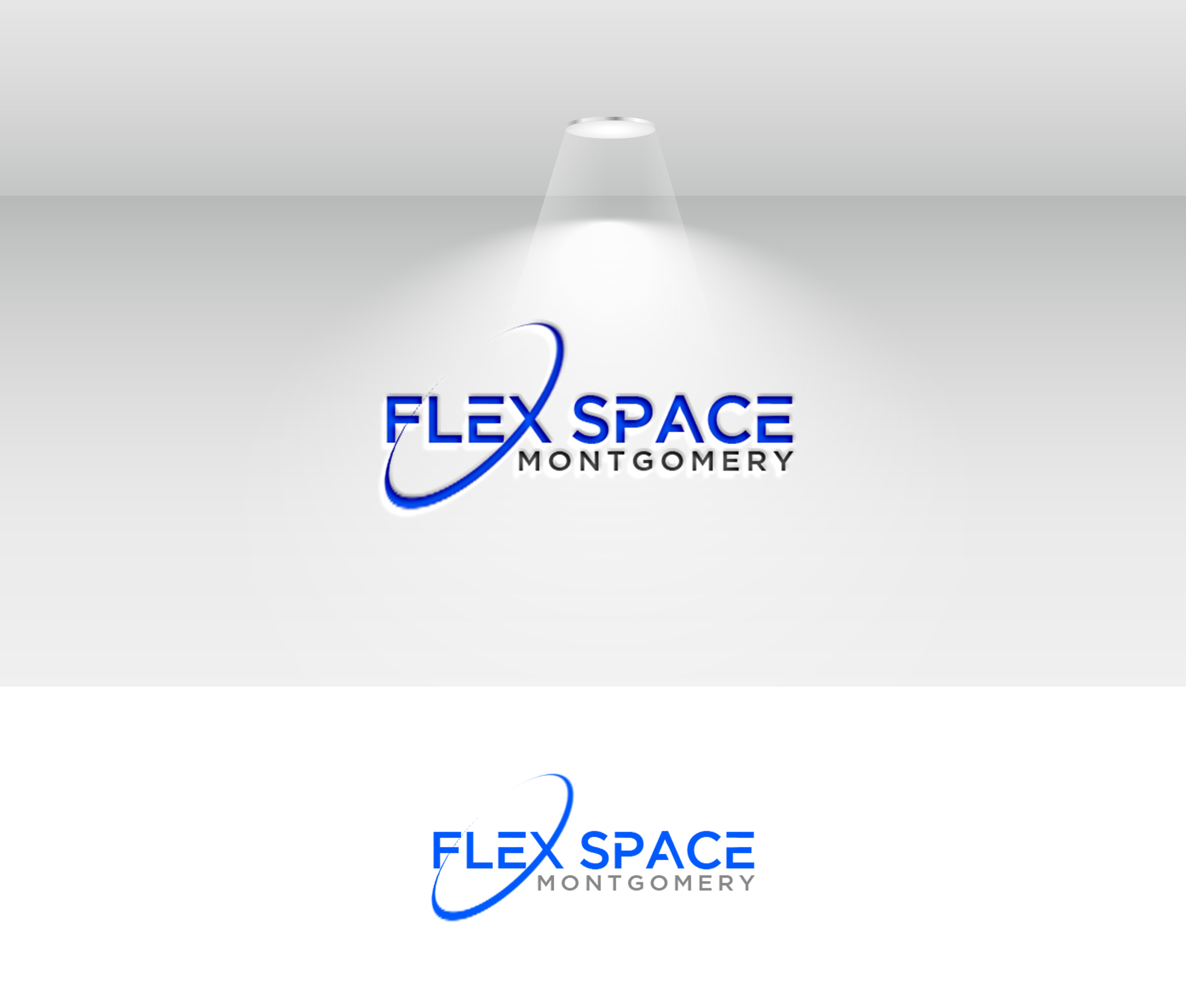 Logo Design for Flex Space - Conroe (but down the road be able to ...