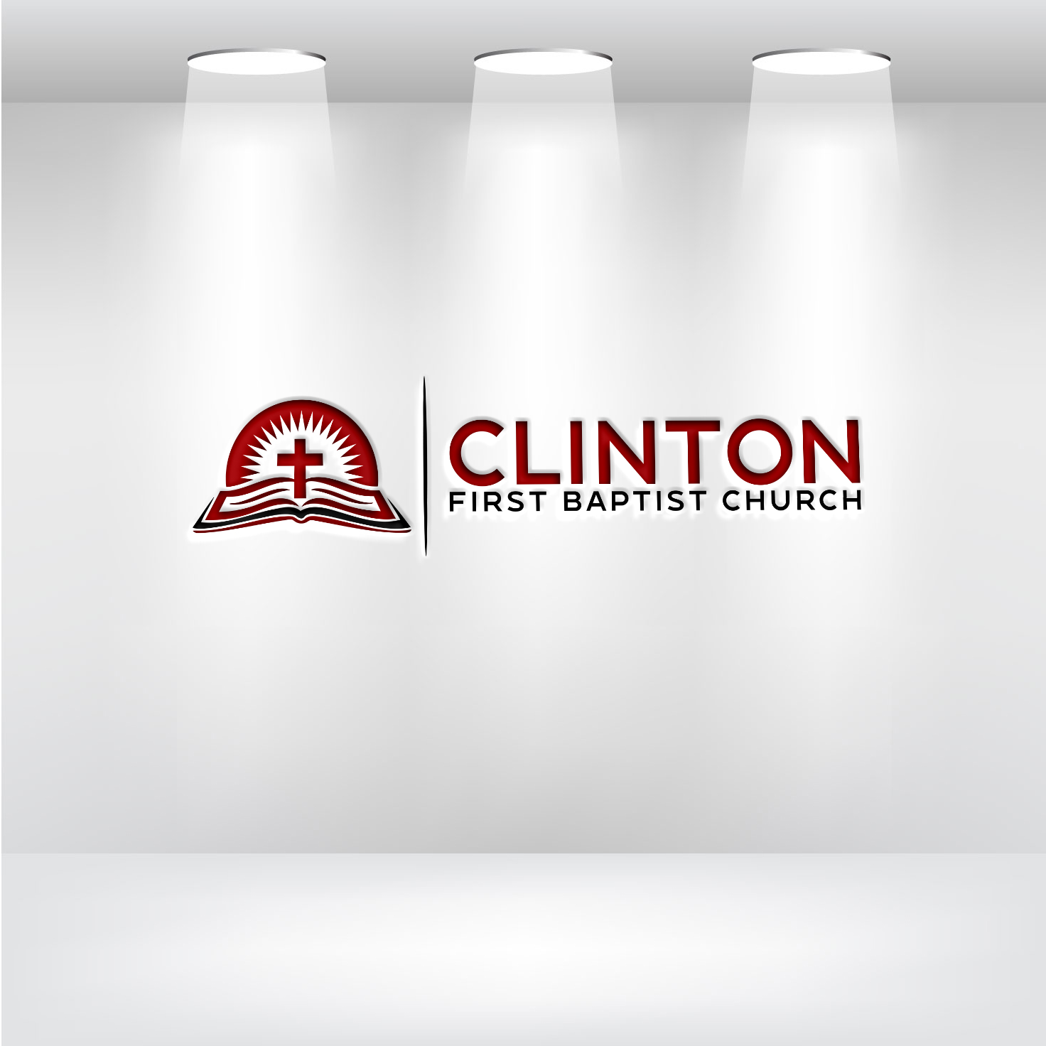 Serious, Modern, church, religious Logo Design for Clinton First ...