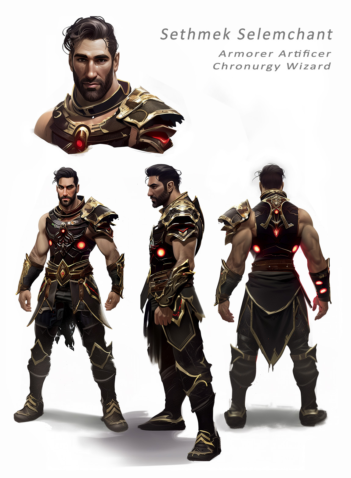 Elegant, Playful, dnd, rol,table games. Character Design for a Company ...