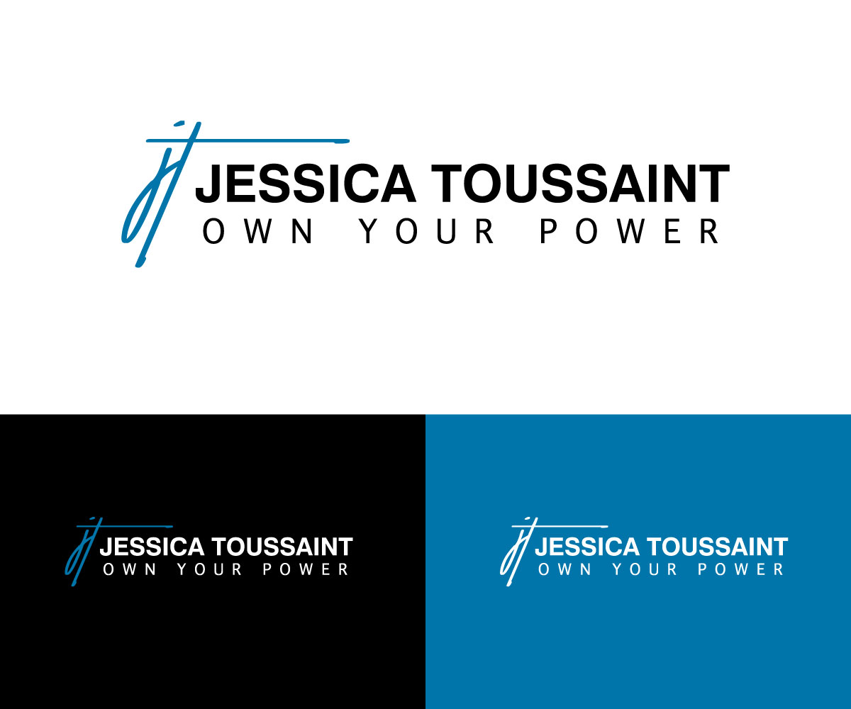 Bold, Modern Logo Design for Jessica Toussaint by wdesigner2 | Design ...
