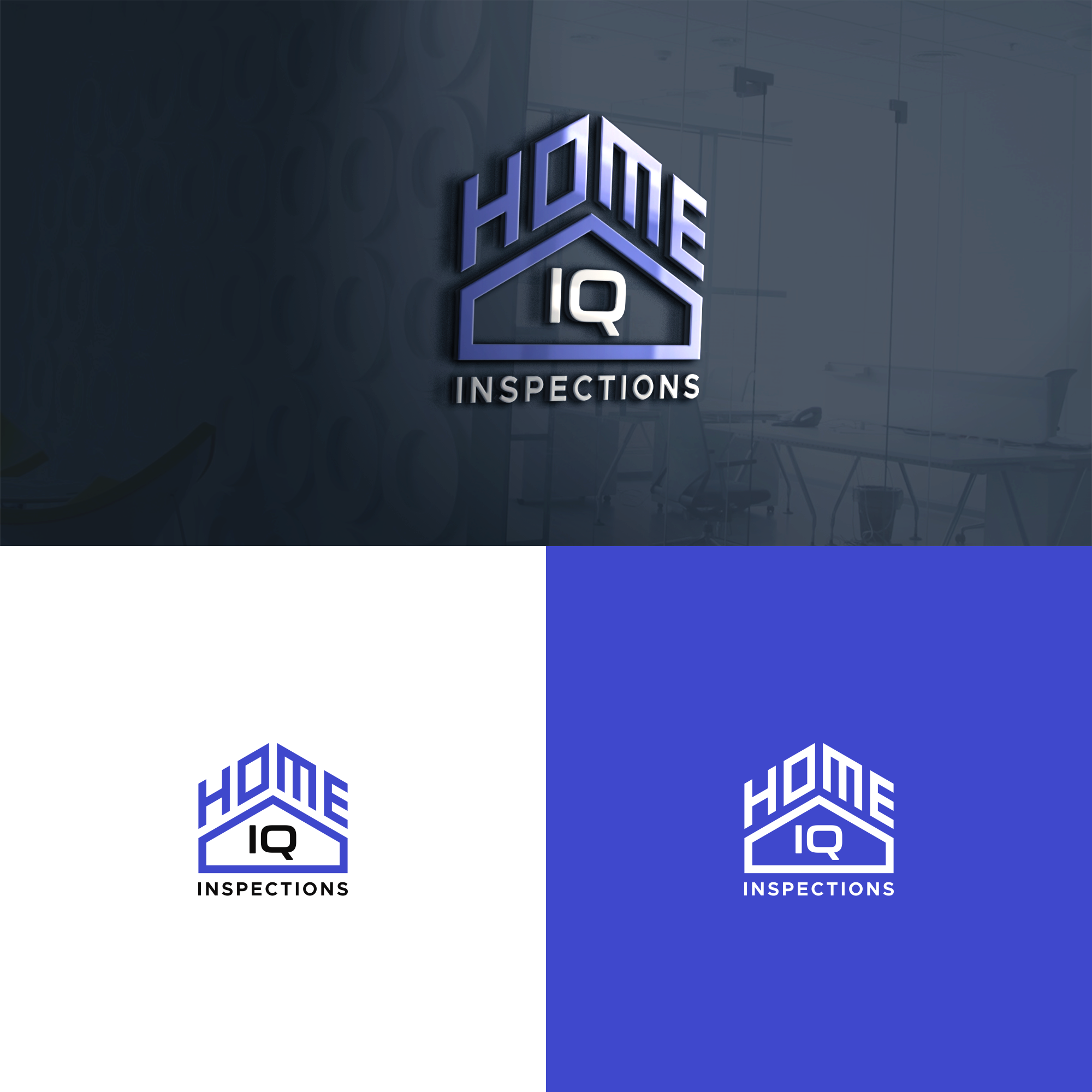 Upmarket, Professional, Home Inspection Logo Design for Home IQ ...