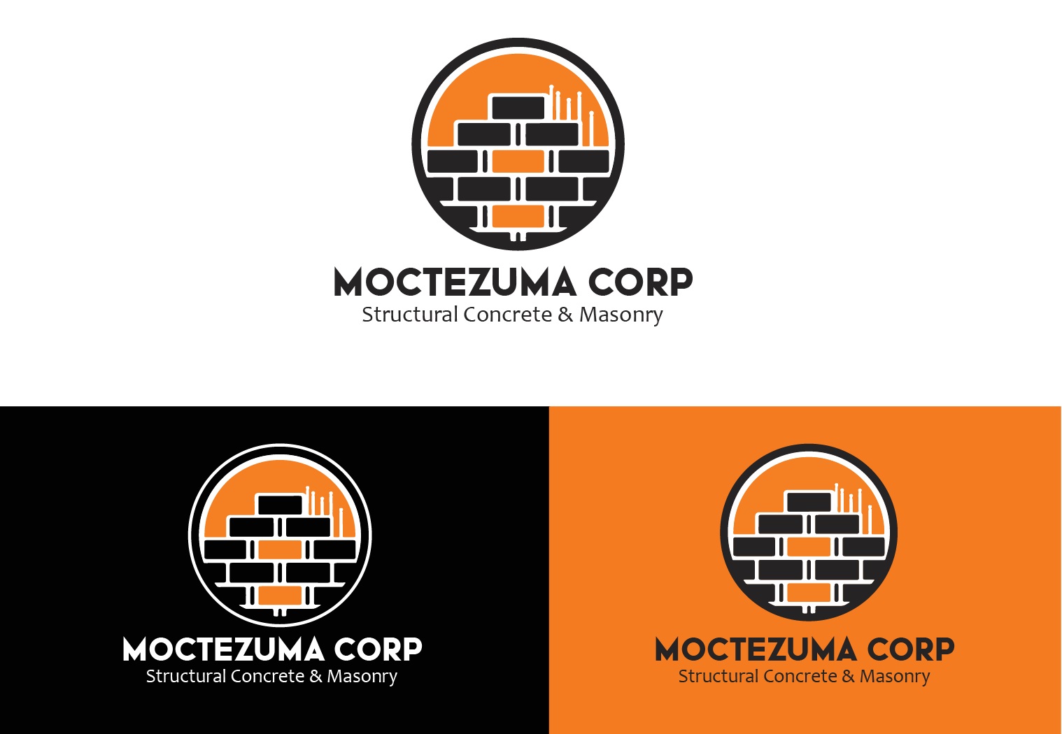 Elegant, Playful, Construction Logo Design for Line #1 Moctezuma Corp ...
