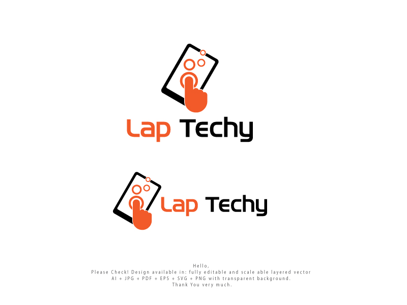 Logo Design for Lap Techy by mindsetup55 | Design #33027400