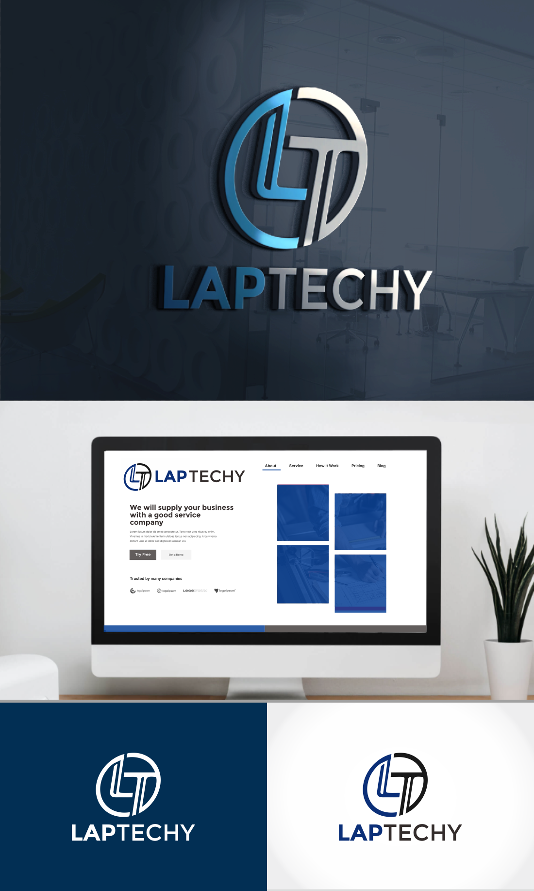 Logo Design for Lap Techy by ToatPribadi | Design #33065606