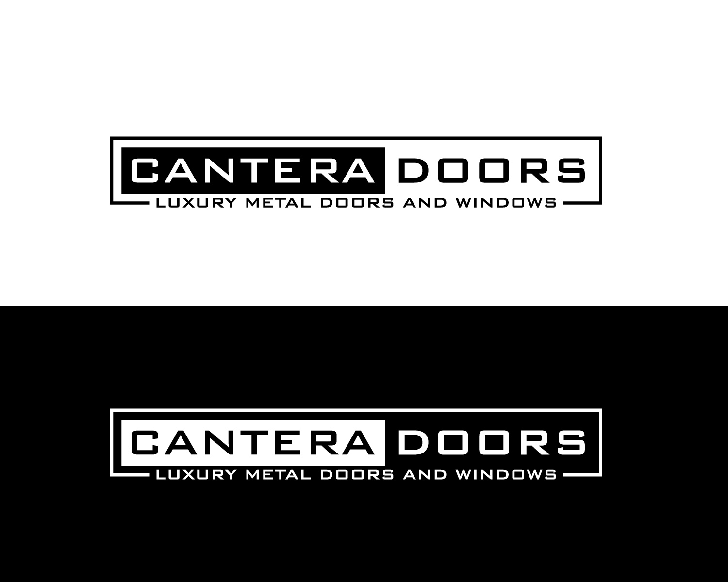 Elegant, Professional, Fenestration industry Logo Design for Cantera ...