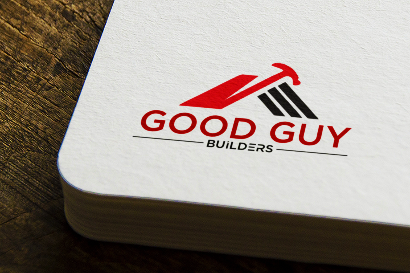 Logo Design for Good Guy Builders by ToatPribadi | Design #33049662