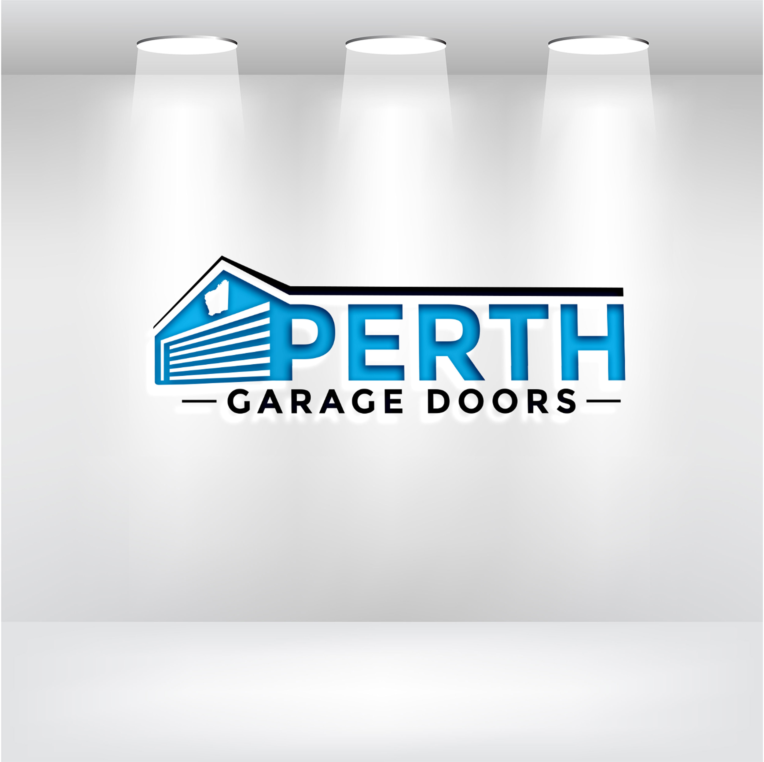Elegant, Playful Logo Design for Perth Garage Doors by MD ROKON UDDIN | Design #33019267