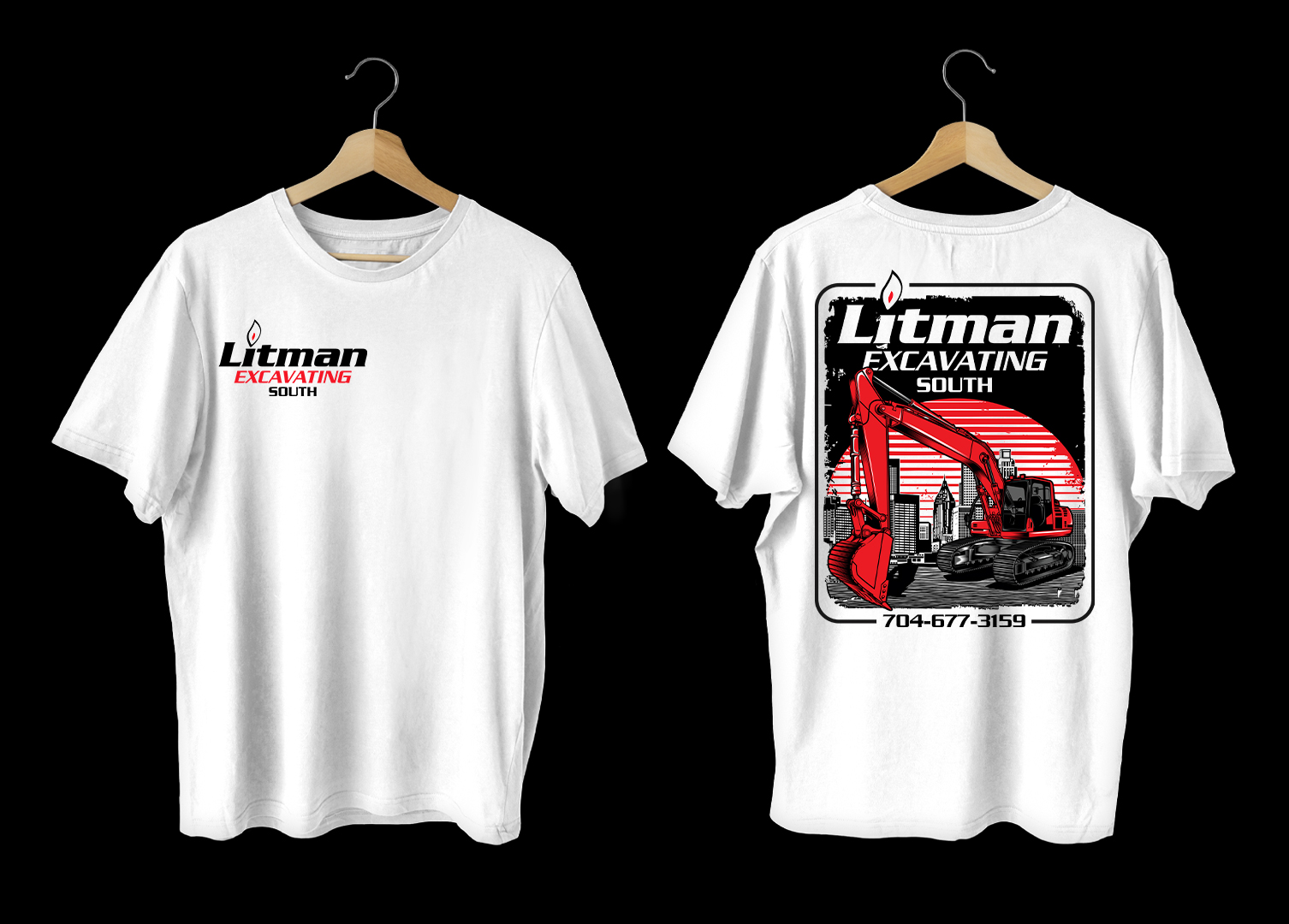 Masculine, Bold, Construction, Excavation Company, Utility Company ...