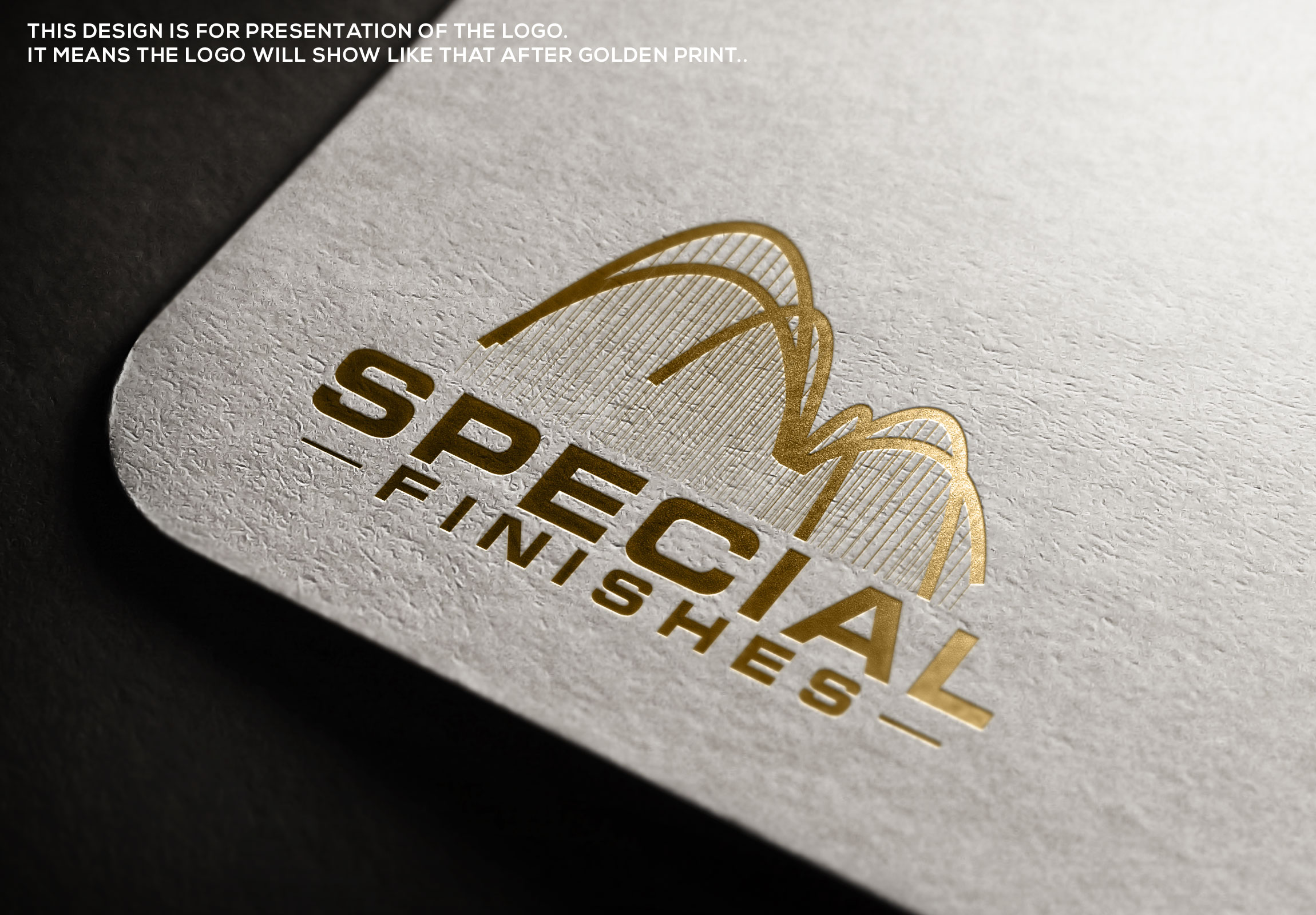 Logo Design for Special Finishes by MD ROKON UDDIN | Design #33019821