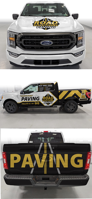 Road Solutions Paving | 9 Car Wrap Designs for a business in United States