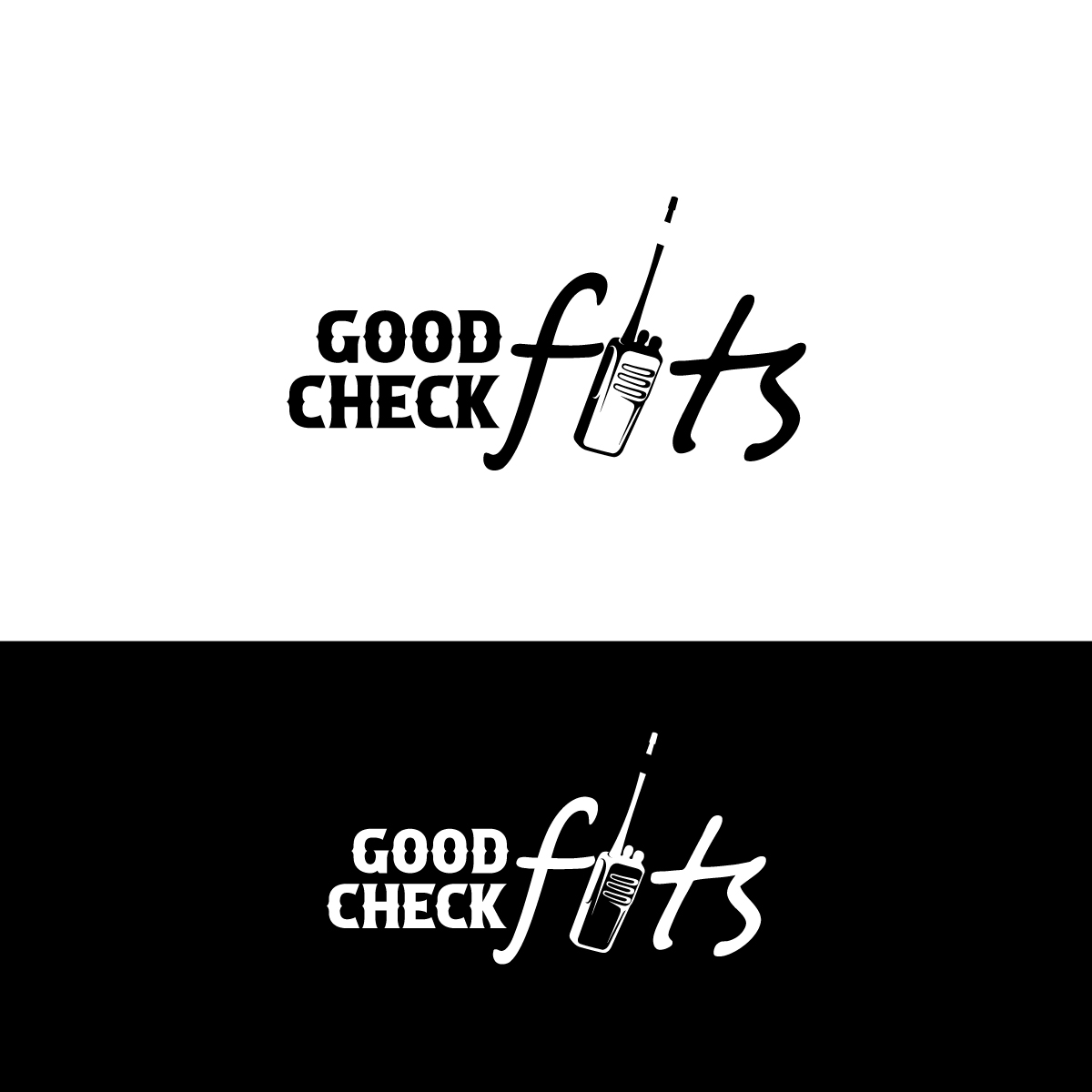 Bold, Playful, apparel Logo Design for good check fits by DesignFriday ...