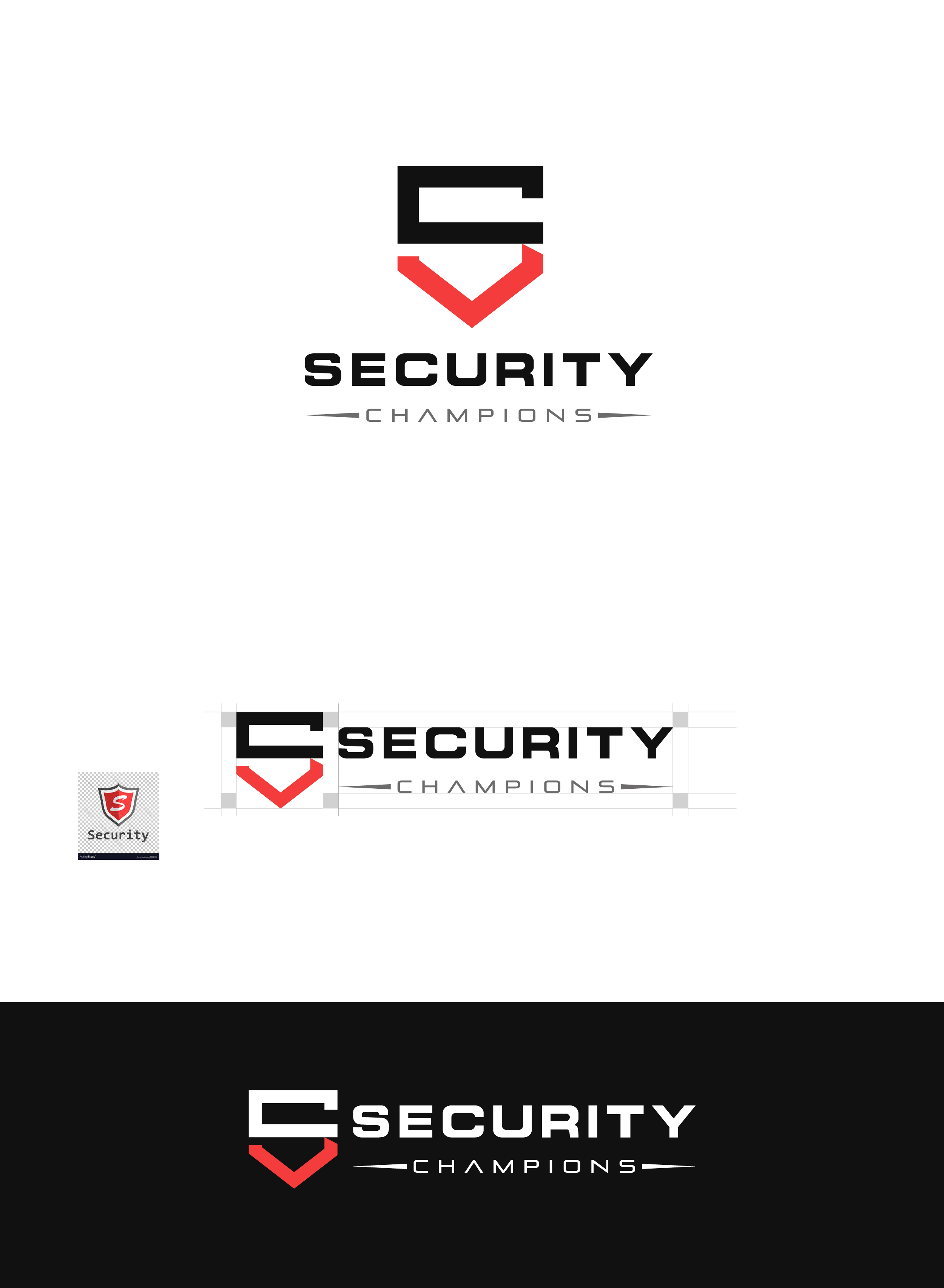 Elegant, Playful, Insurance Logo Design for "Security Champion" and the ...