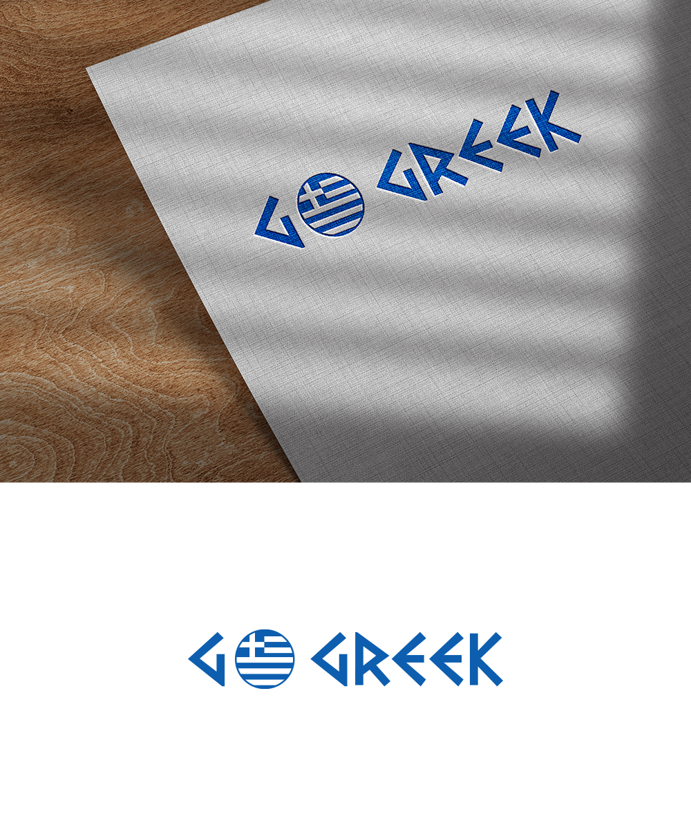 Modern, Elegant, Greek Fast Casual Restaurant Logo Design for Go Greek ...